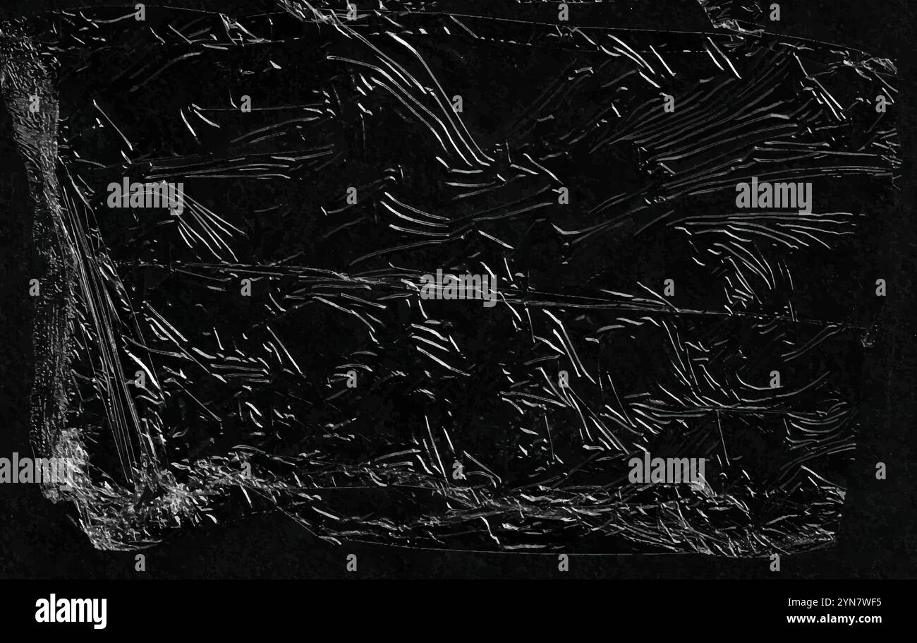 Creased film texture Stock Vector Images - Alamy
