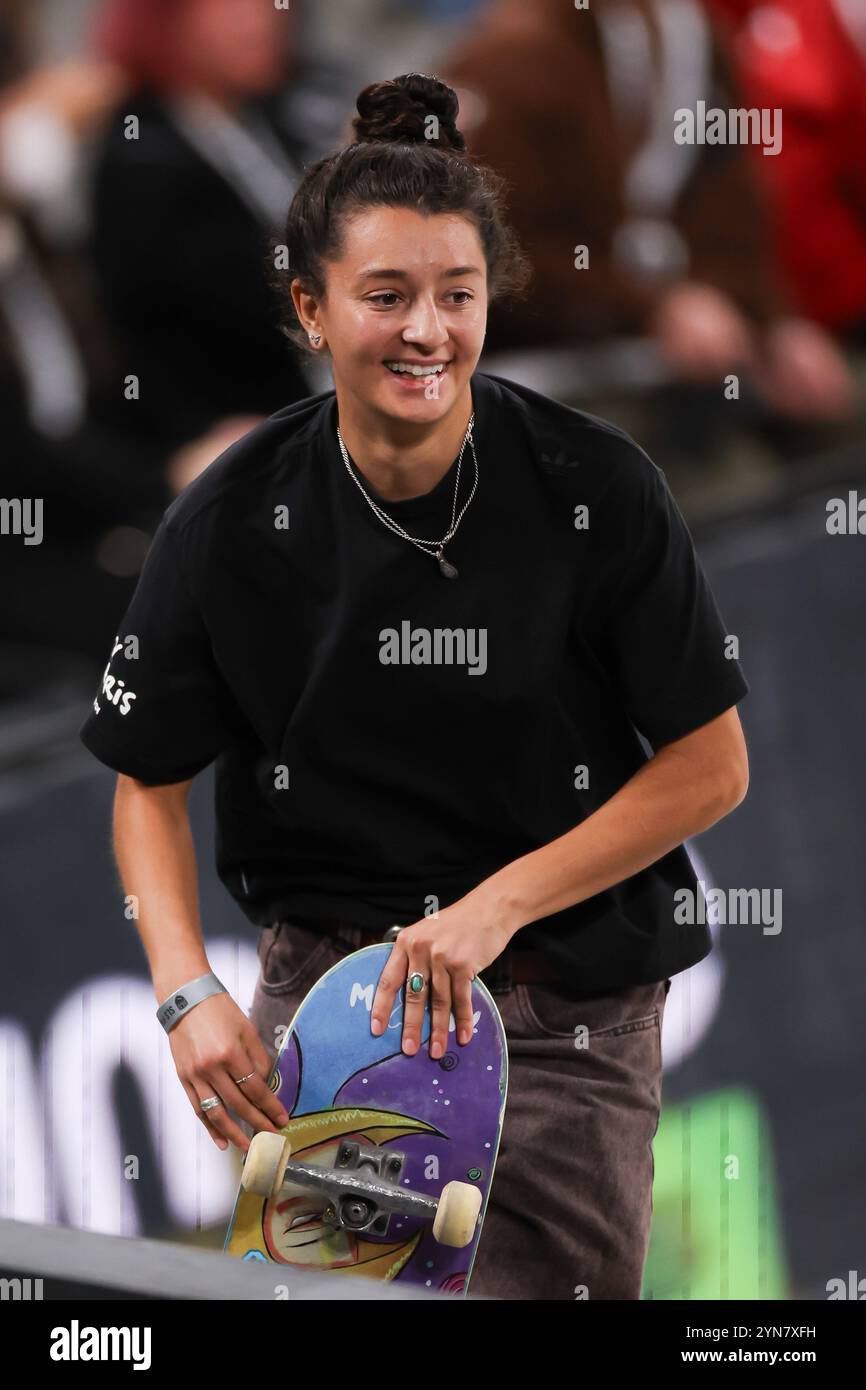 Tokyo, Japan. 23rd Nov, 2024. Mariah Duran (USA) Skateboarding : 2024 ...