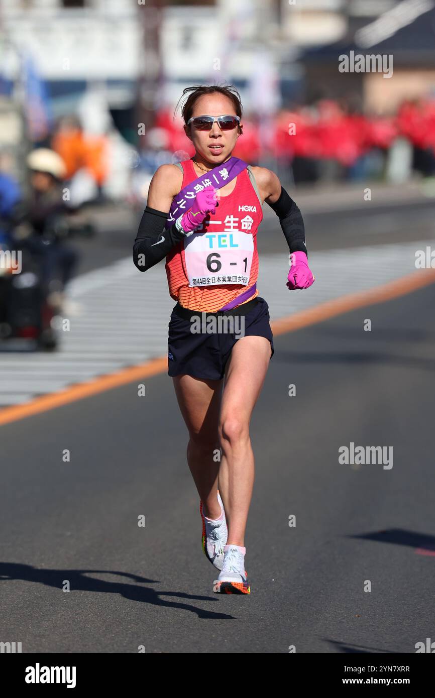 Miyagi, Japan. 24th Nov, 2024. Yuka Suzuki () Ekiden : All Japan ...
