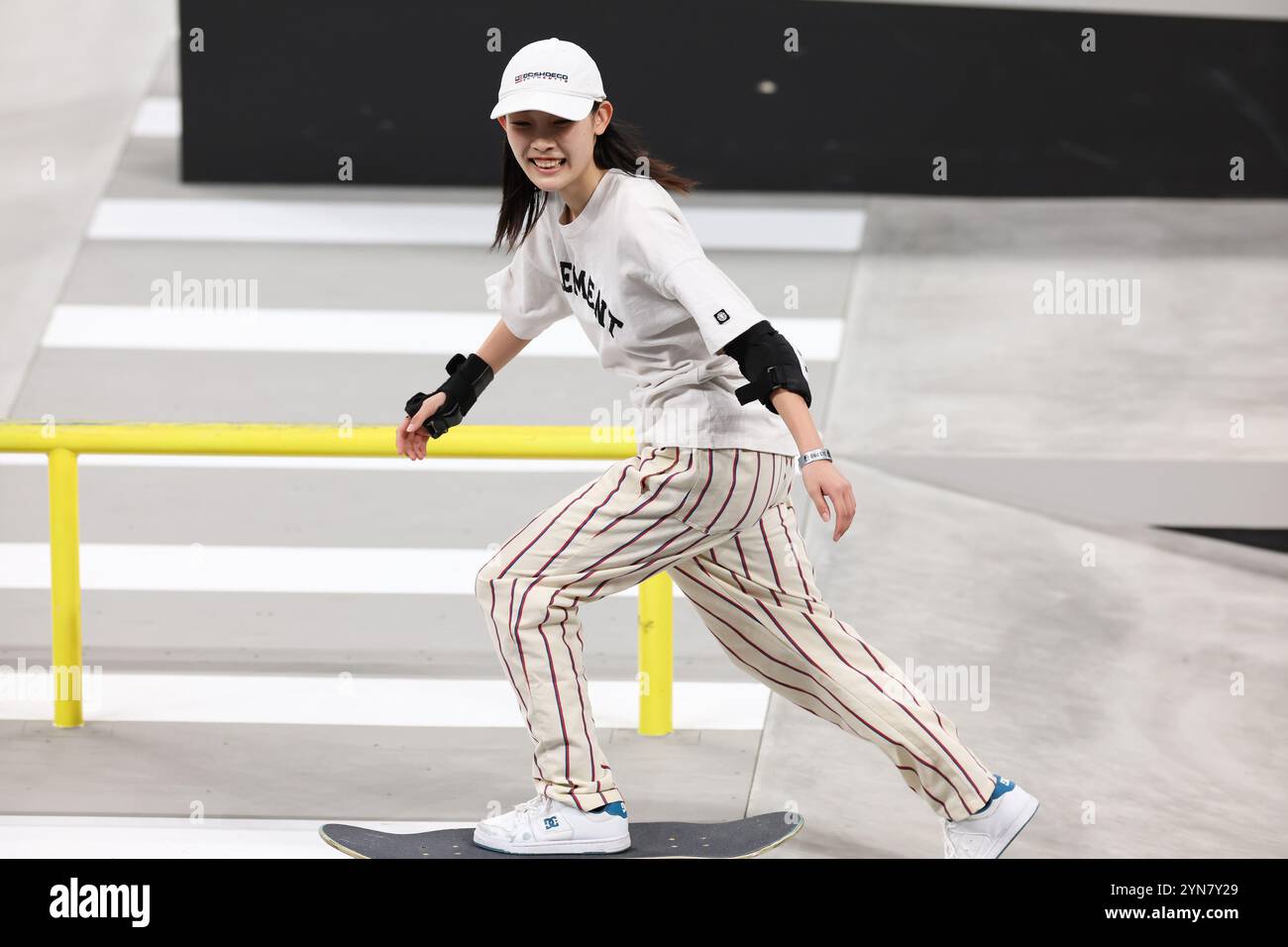 Tokyo, Japan. 23rd Nov, 2024. Aoi Uemura (JPN) Skateboarding : 2024 SLS CHAMPIONSHIP TOUR ...