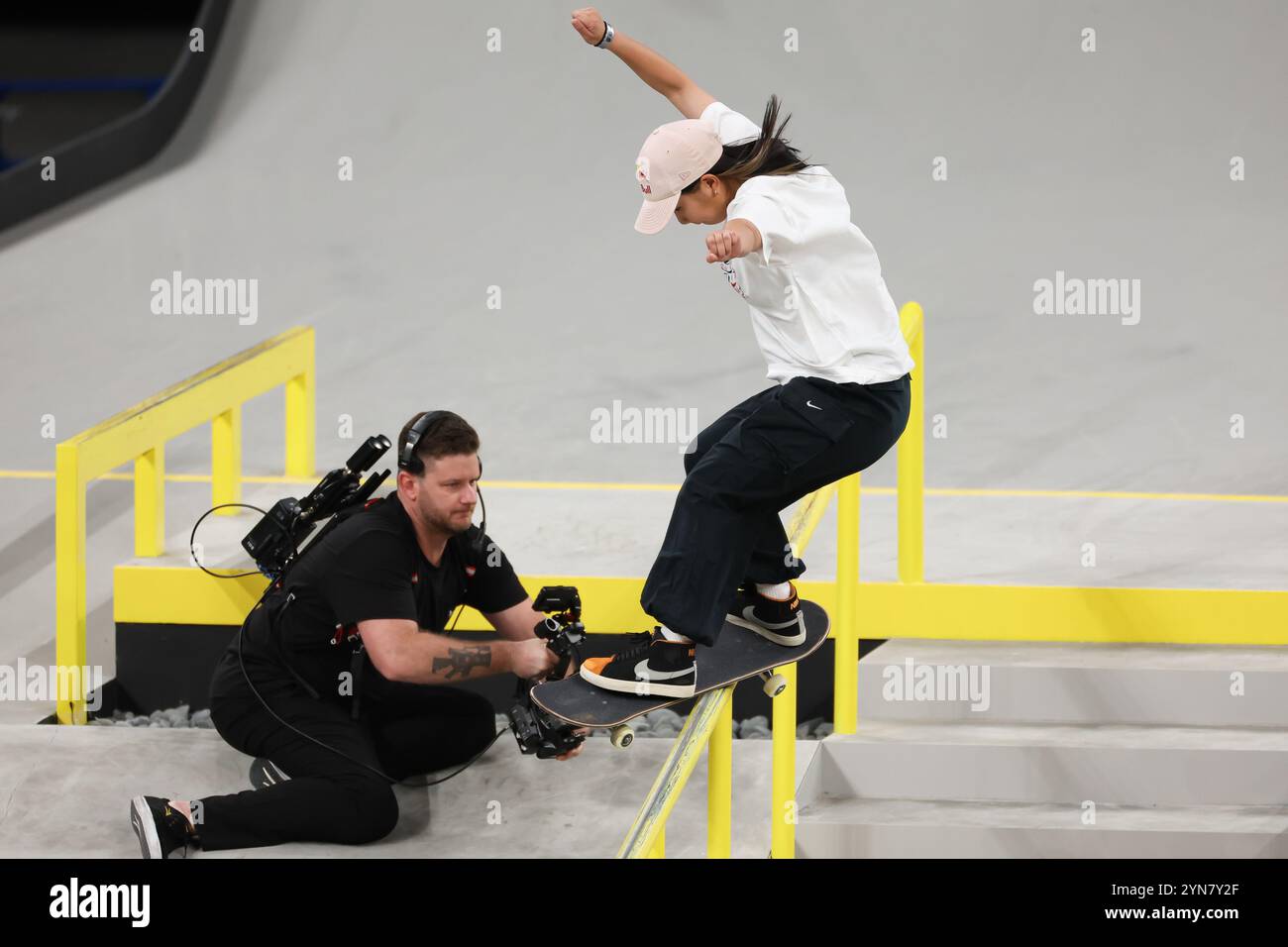 Tokyo, Japan. 23rd Nov, 2024. Yumeka Oda (JPN) Skateboarding : 2024 SLS ...