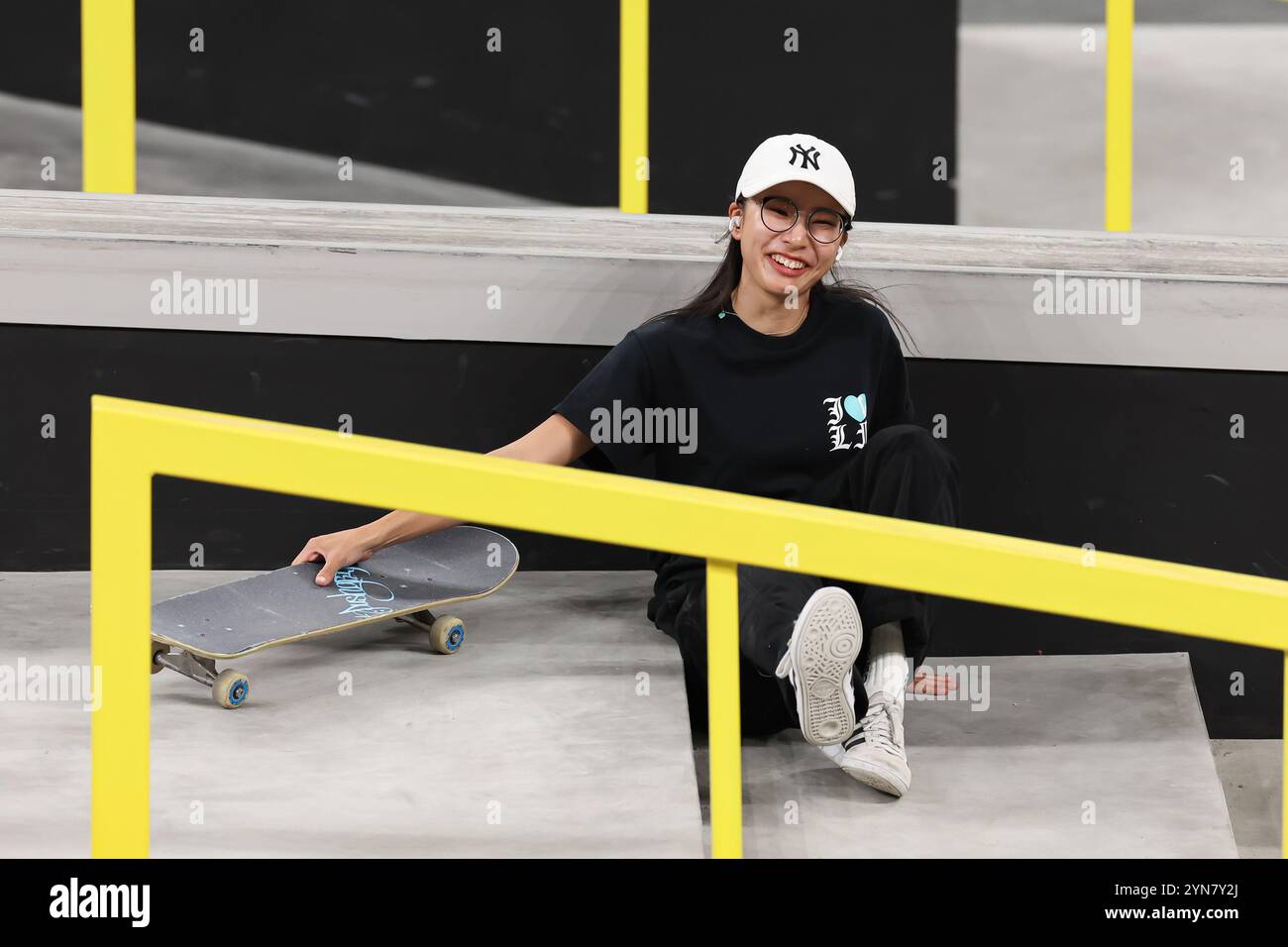 Tokyo, Japan. 23rd Nov, 2024. Nanaka Fujisawa (JPN) Skateboarding ...