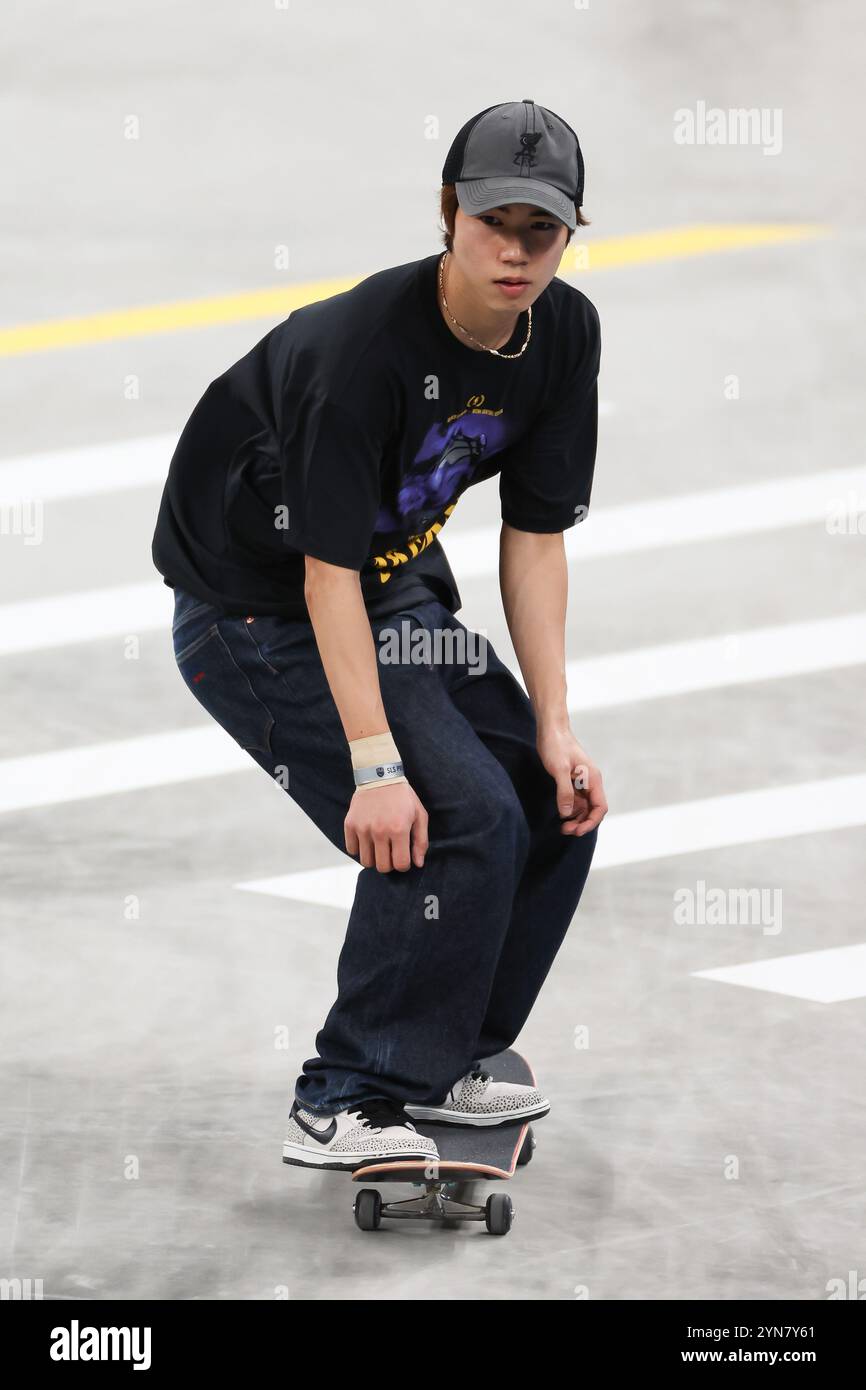 Tokyo, Japan. 23rd Nov, 2024. Yuto Horigome (JPN) Skateboarding : 2024 ...