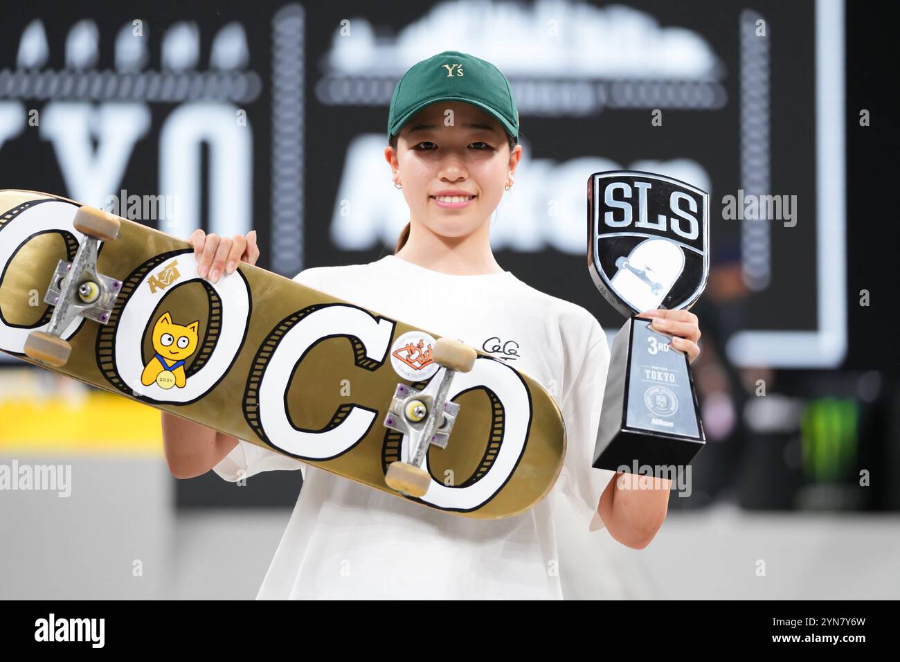 Tokyo, Japan. 23rd Nov, 2024. Coco Yoshizawa (JPN) Skateboarding : 2024 ...