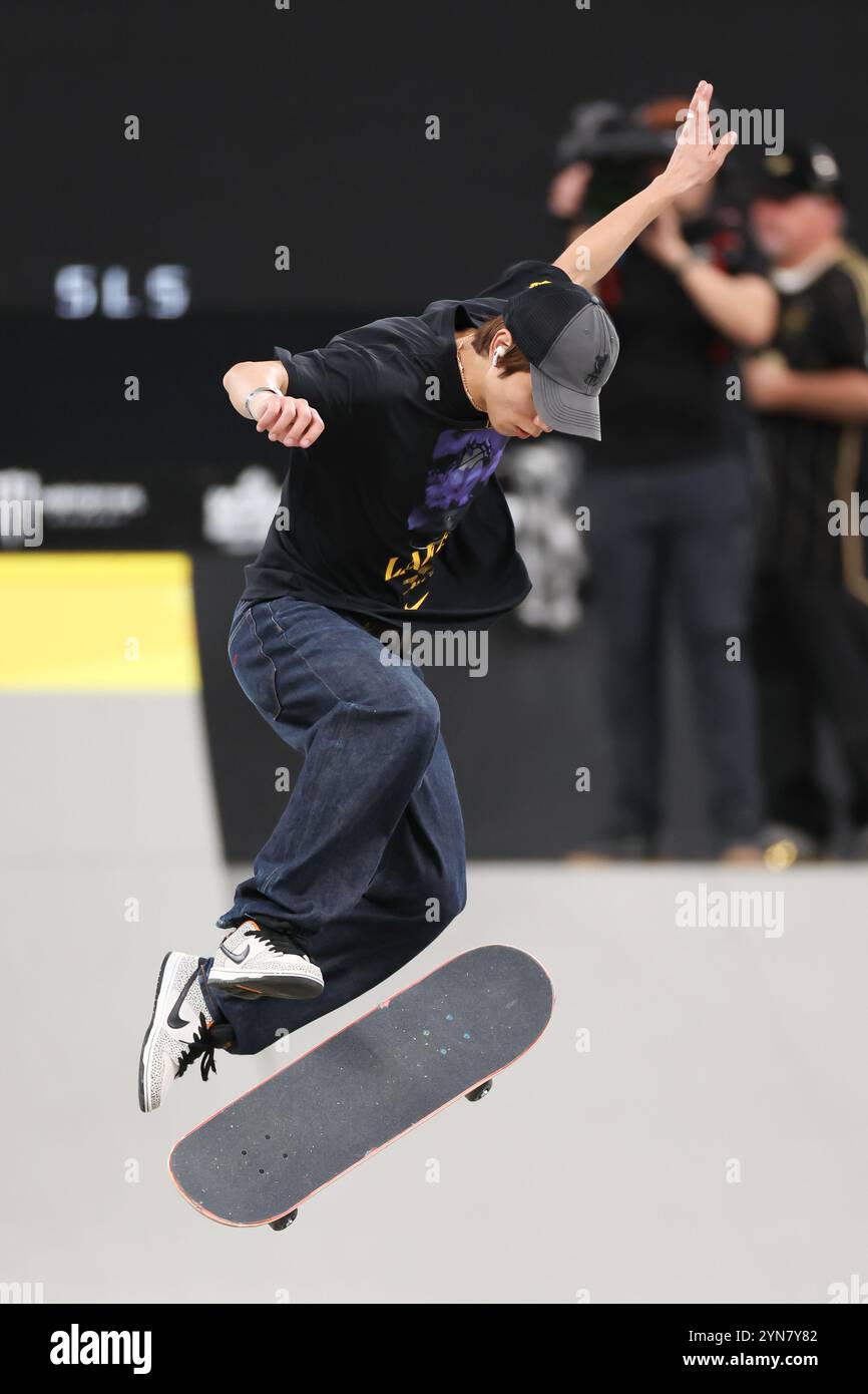 Tokyo, Japan. 23rd Nov, 2024. Yuto Horigome (JPN) Skateboarding : 2024 ...