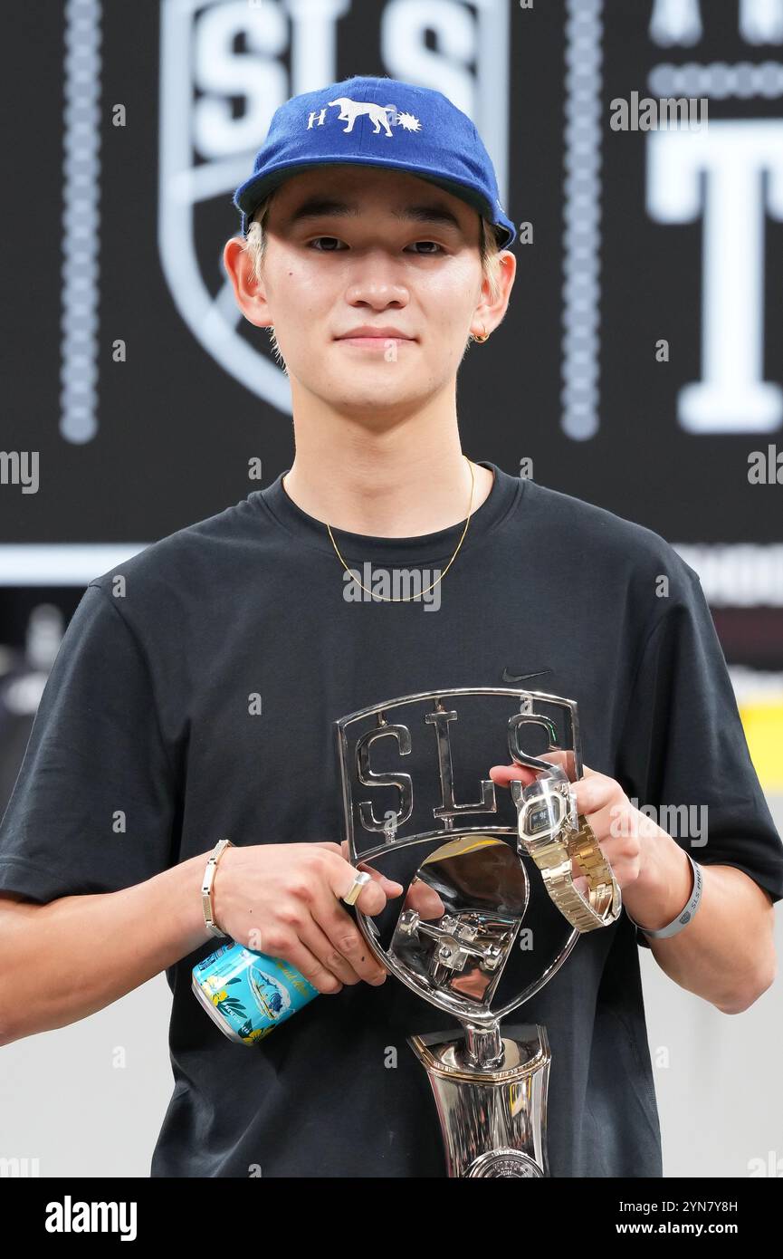 Tokyo, Japan. 23rd Nov, 2024. Sora Shirai (JPN) Skateboarding : 2024 ...