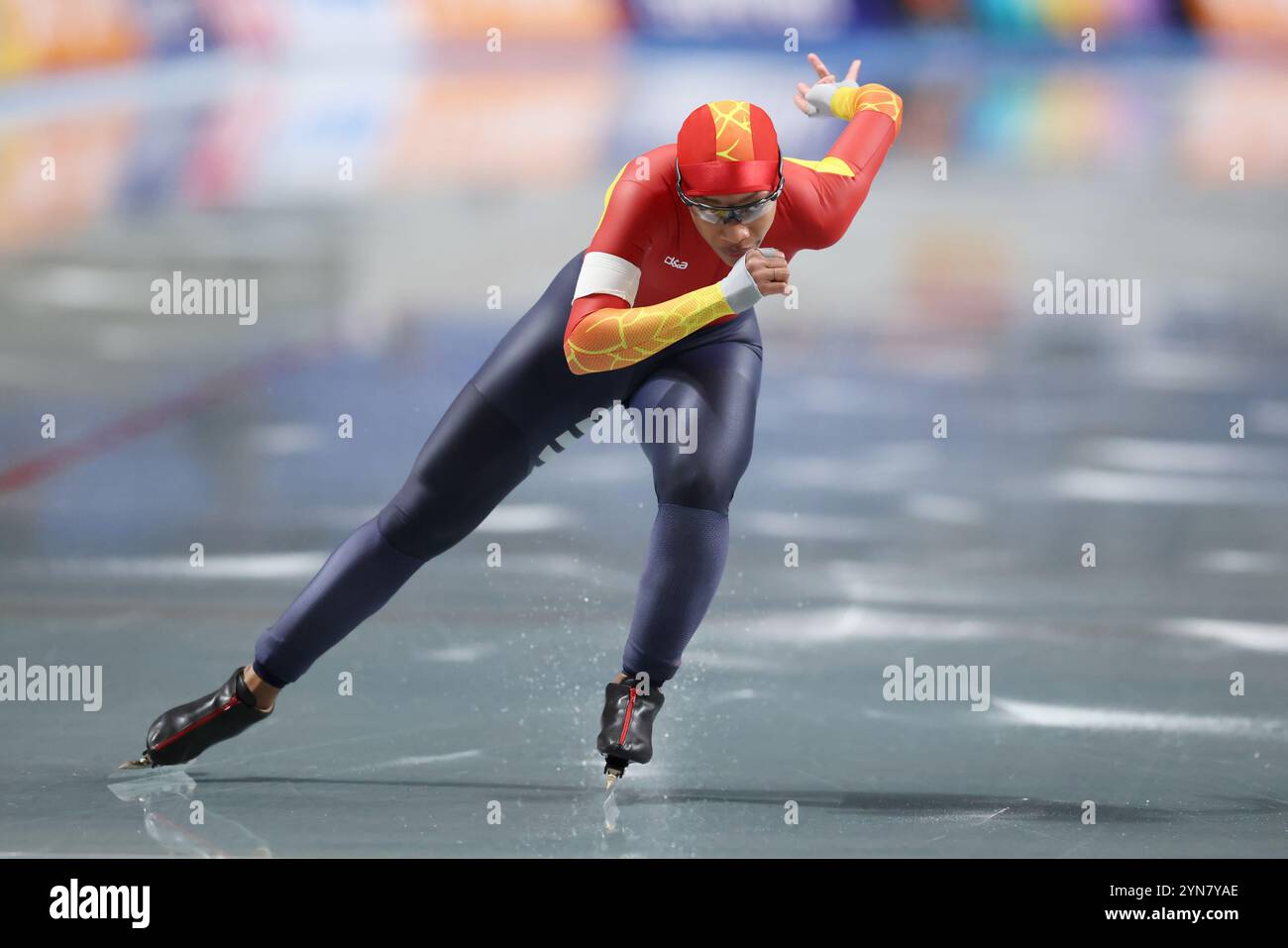 Nagano, Japan. 22nd Nov, 2024. Gonzalez Salazar Luisa Maria (ESP) Speed ...