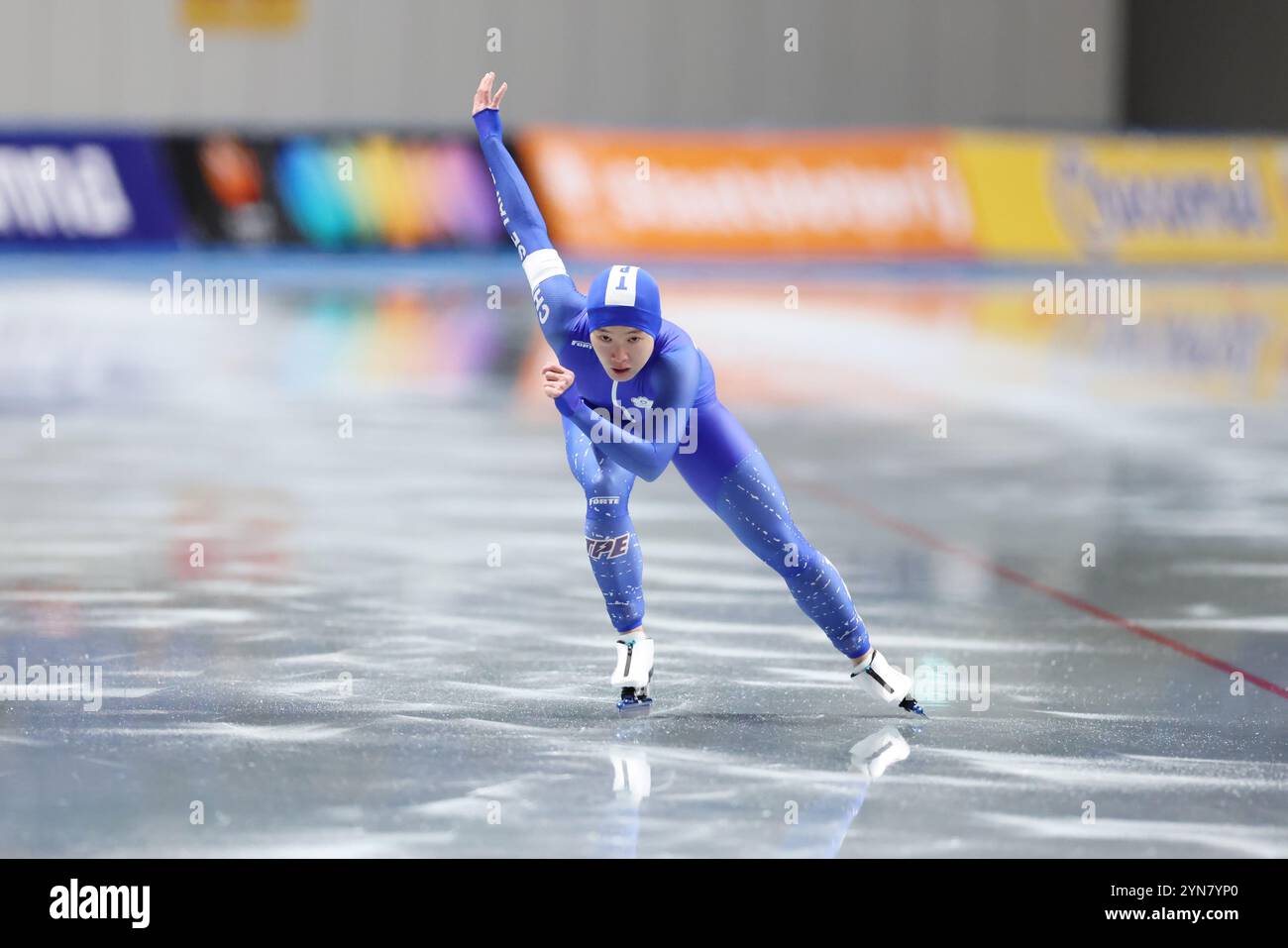 Nagano, Japan. 22nd Nov, 2024. Ying-Chu Chen (TPE) Speed Skating : ISU ...