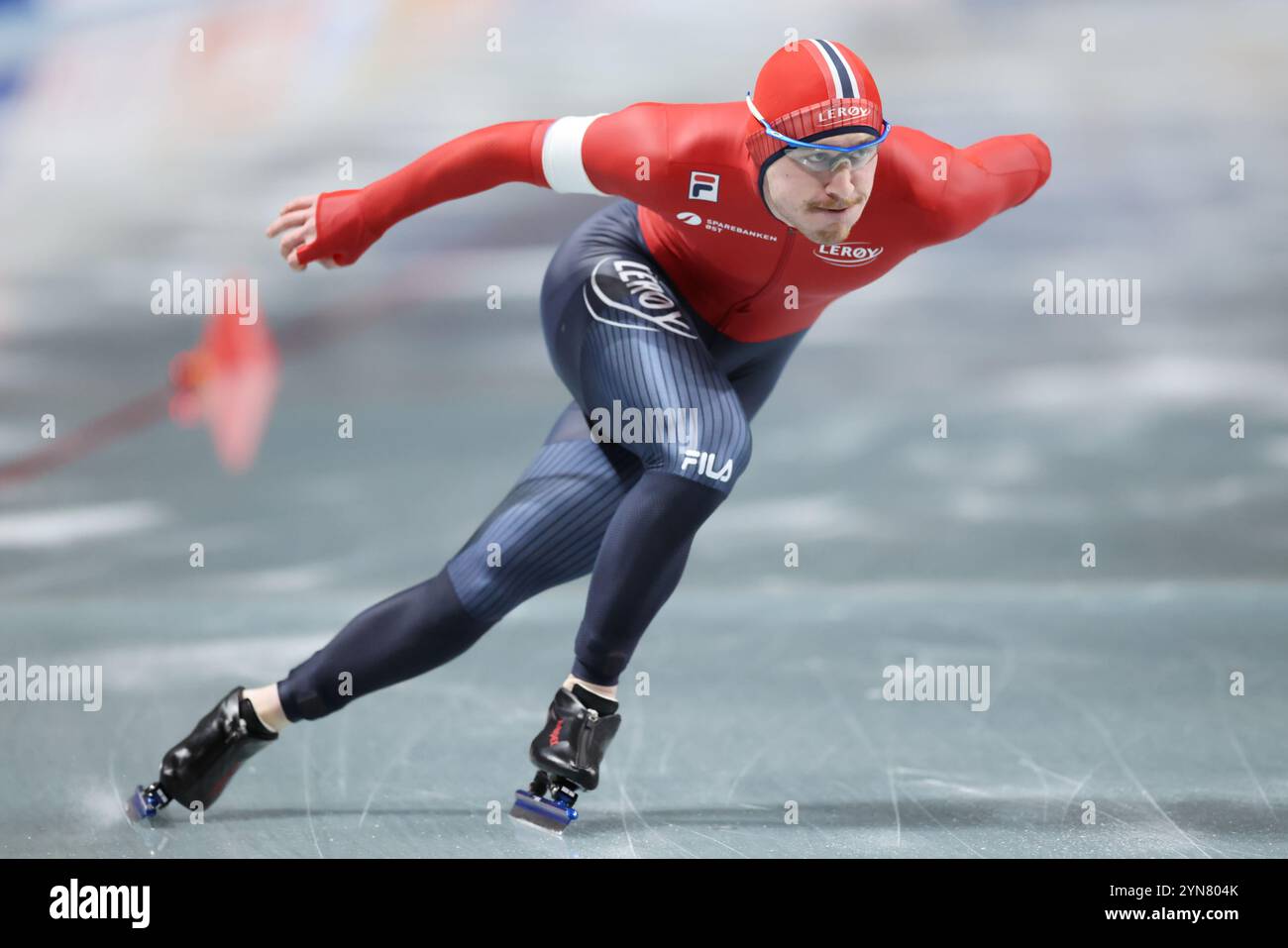 Nagano, Japan. 22nd Nov, 2024. Kristensen Pal Myhren (NOR) Speed ...