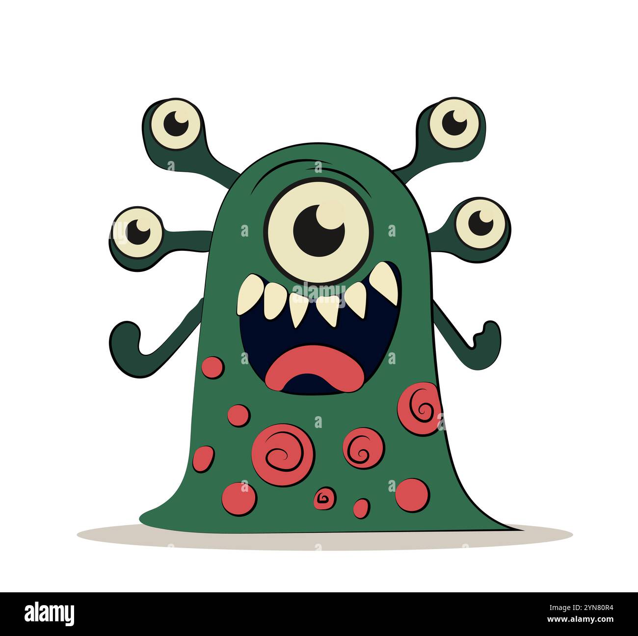 Alien with many eyes hi-res stock photography and images - Alamy