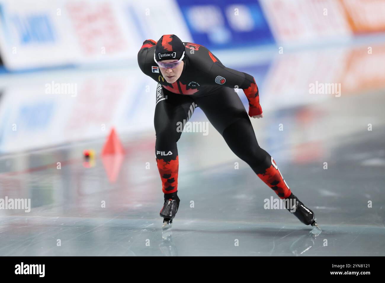 Nagano, Japan. 22nd Nov, 2024. Maddison Pearman (CAN) Speed Skating ...