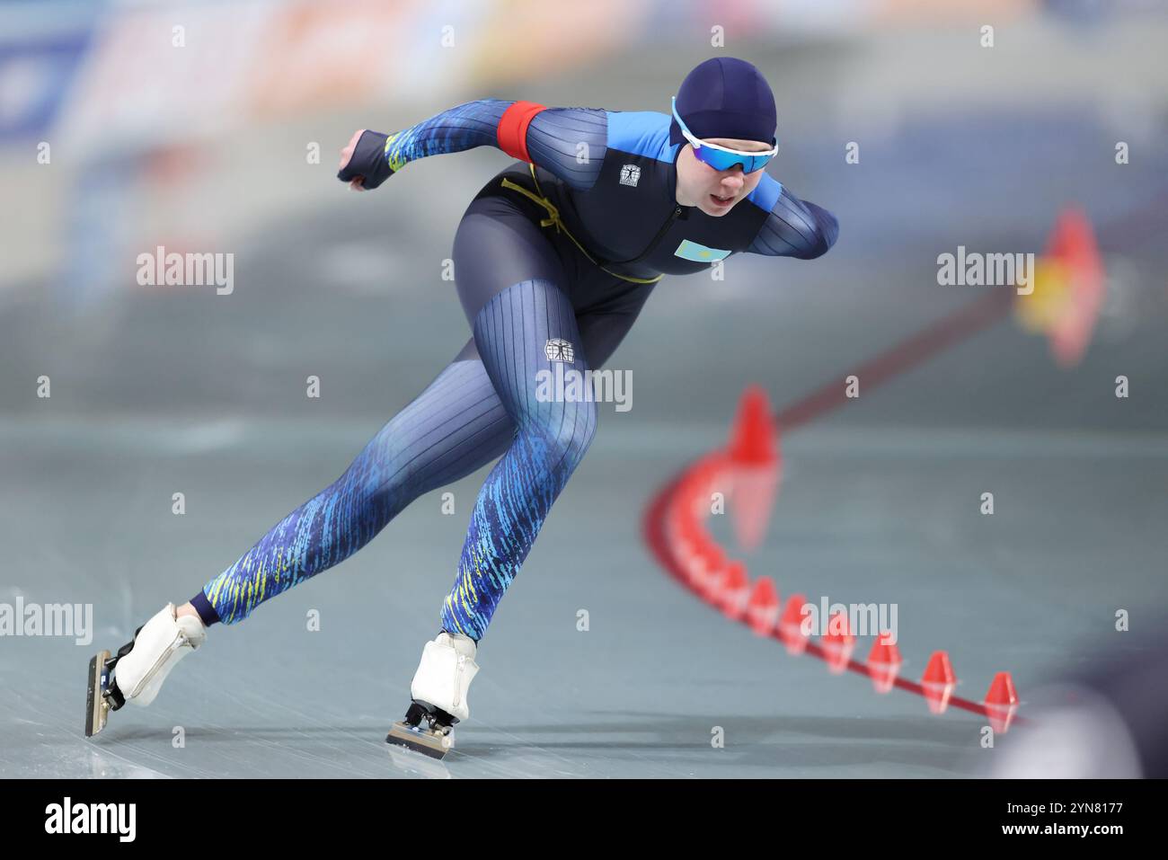 Nagano, Japan. 22nd Nov, 2024. Marija Degen (KAZ) Speed Skating : ISU ...