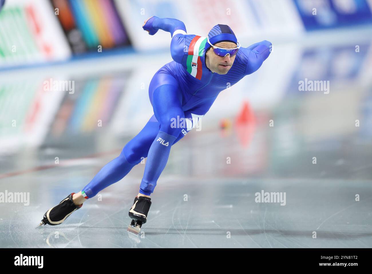 Nagano, Japan. 22nd Nov, 2024. Giovannini Andrea (ITA) Speed Skating ...