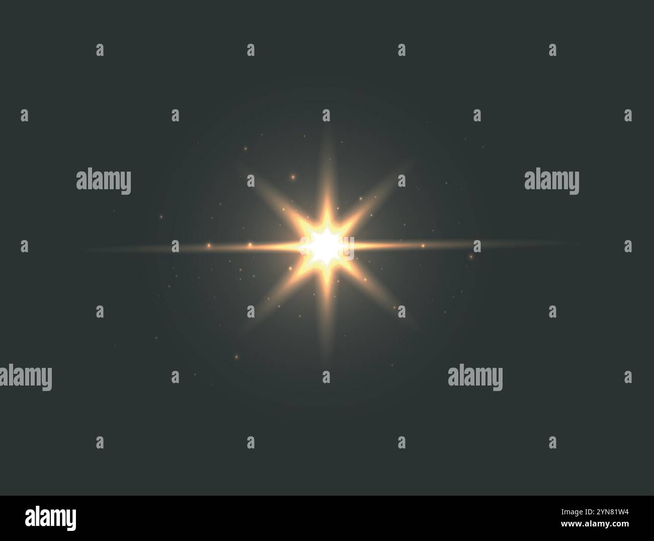 3d lens flare realistic line Stock Vector Images - Alamy