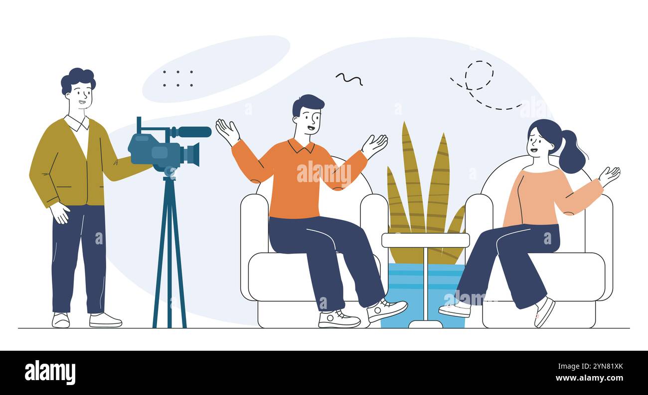 Presenter of the late late show Stock Vector Images - Alamy