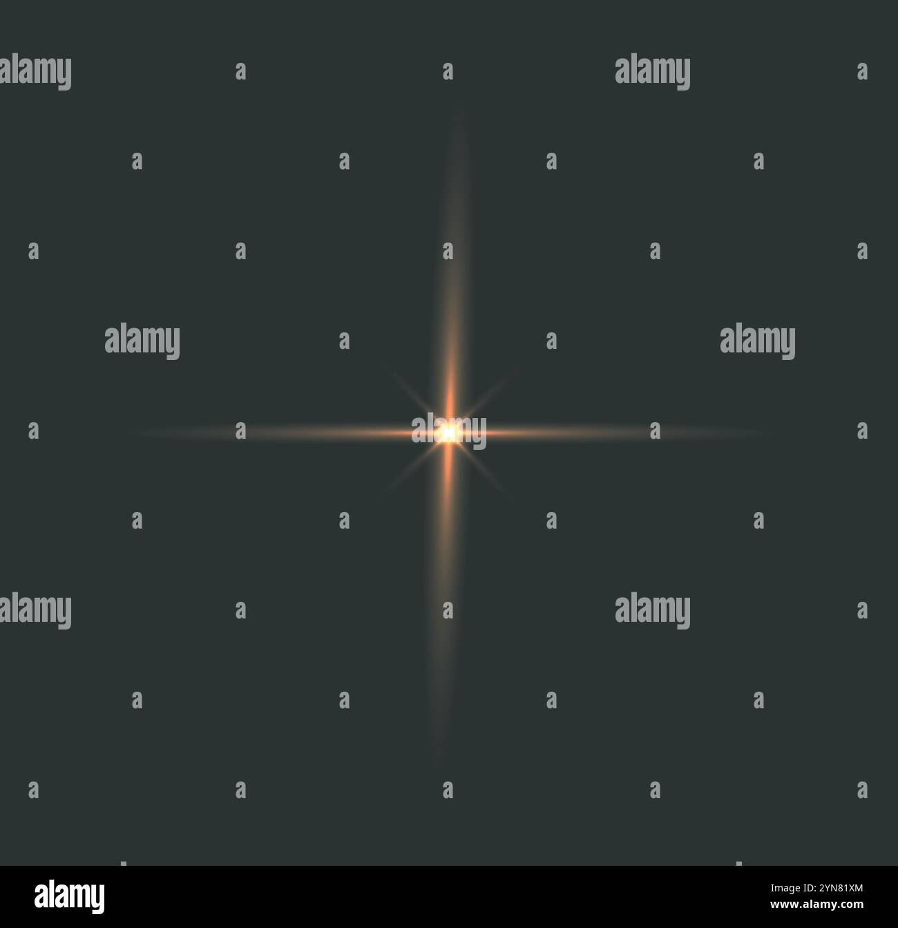 Realistic burst light. Bright shine and glare with sparkle. Galaxy and ...