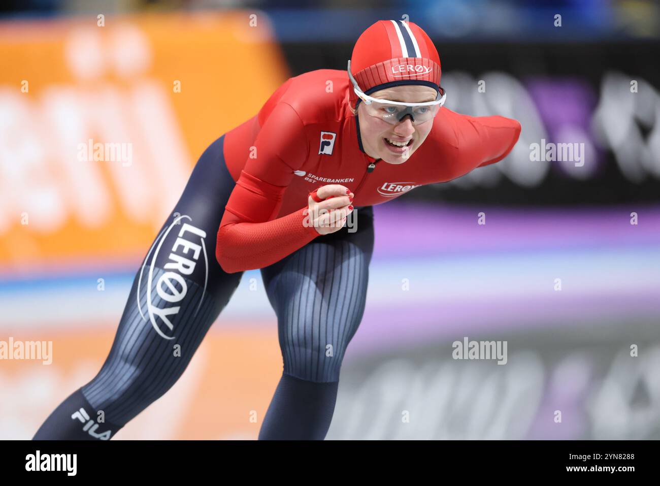 Nagano, Japan. 23rd Nov, 2024. Sjobrend Julie Berg (NOR) Speed Skating ...