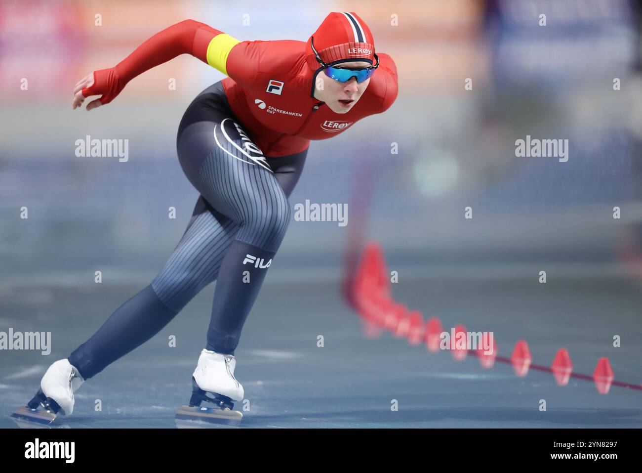 Nagano, Japan. 23rd Nov, 2024. Storelid Dina (NOR) Speed Skating : ISU ...
