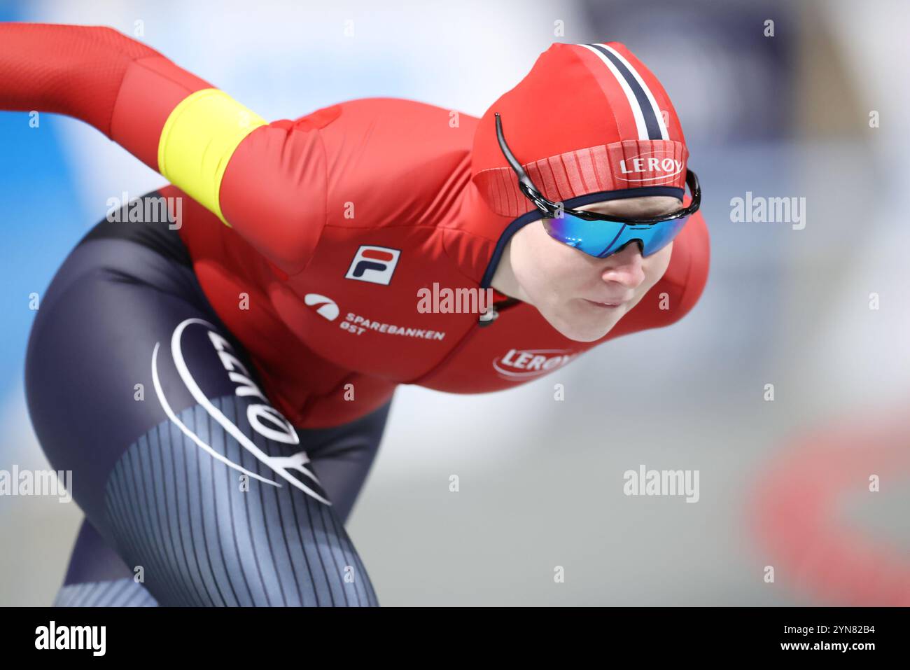 Nagano, Japan. 23rd Nov, 2024. Storelid Dina (NOR) Speed Skating : ISU ...