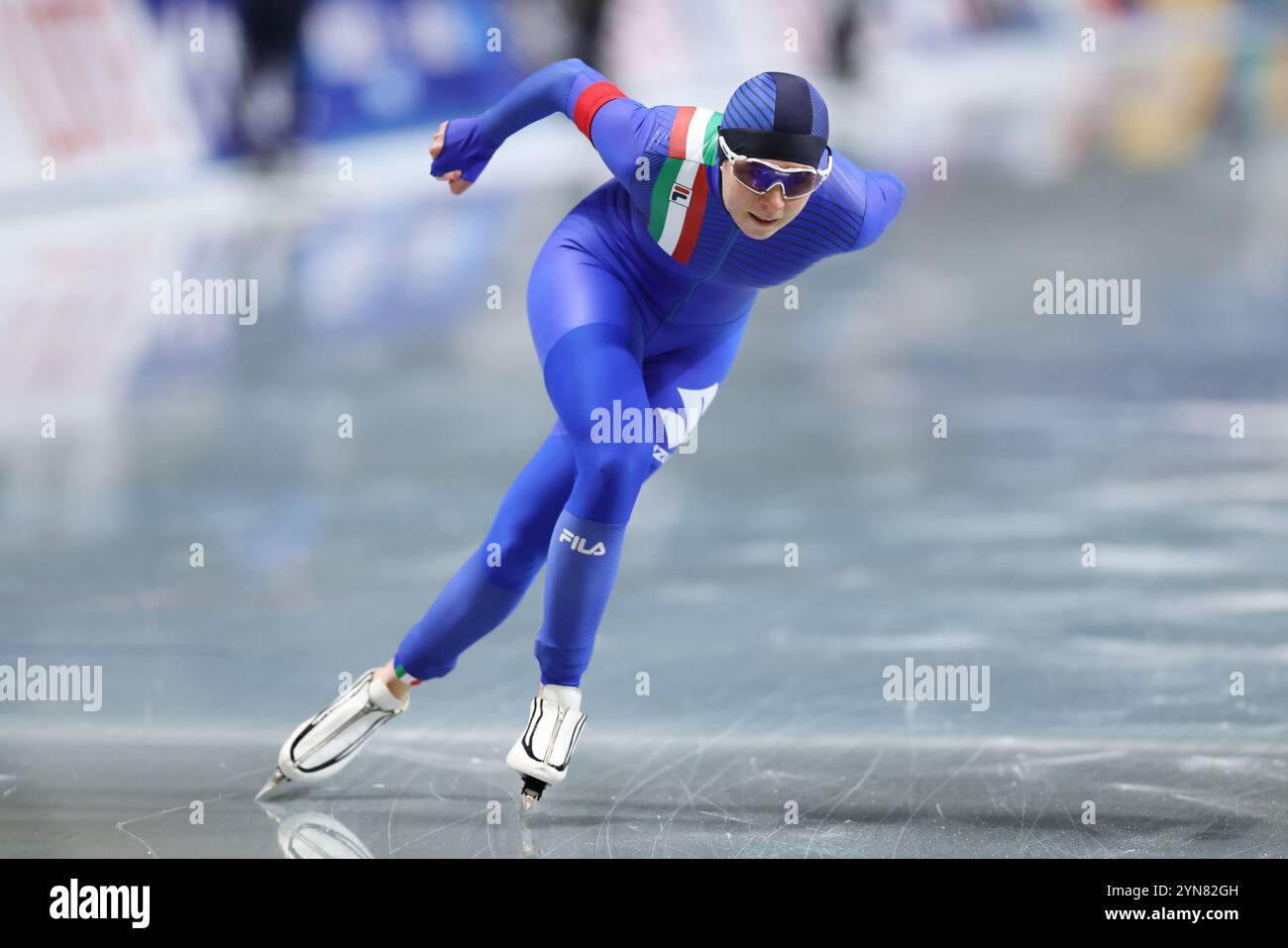 Nagano, Japan. 23rd Nov, 2024. Marletti Alice (ITA) Speed Skating : ISU ...