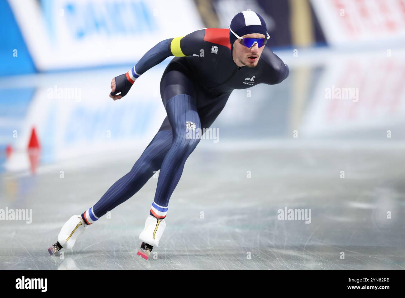 Nagano, Japan. 23rd Nov, 2024. Deschamps Germain (FRA) Speed Skating ...