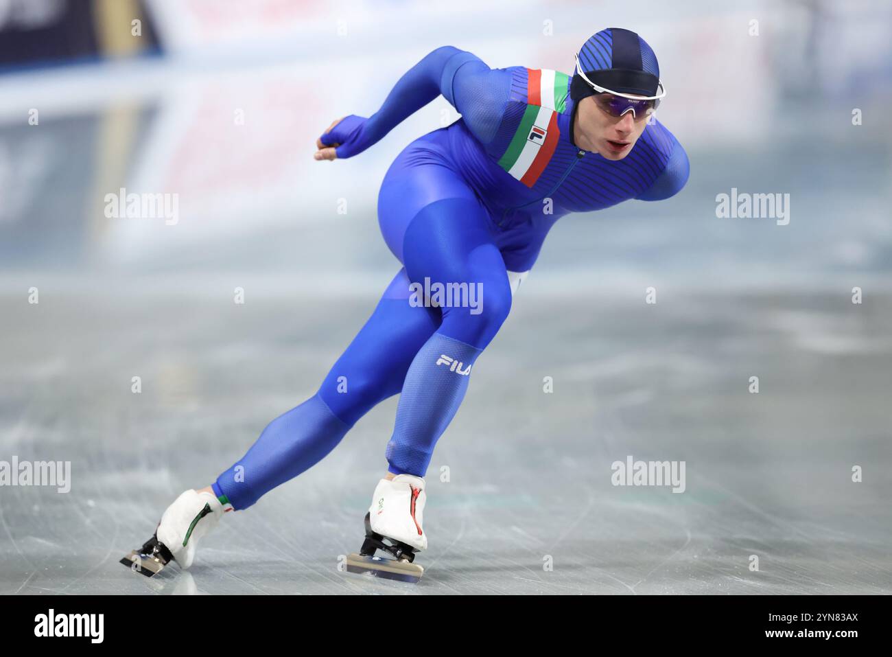 Nagano, Japan. 23rd Nov, 2024. Di Stefano Daniele (ITA) Speed Skating ...