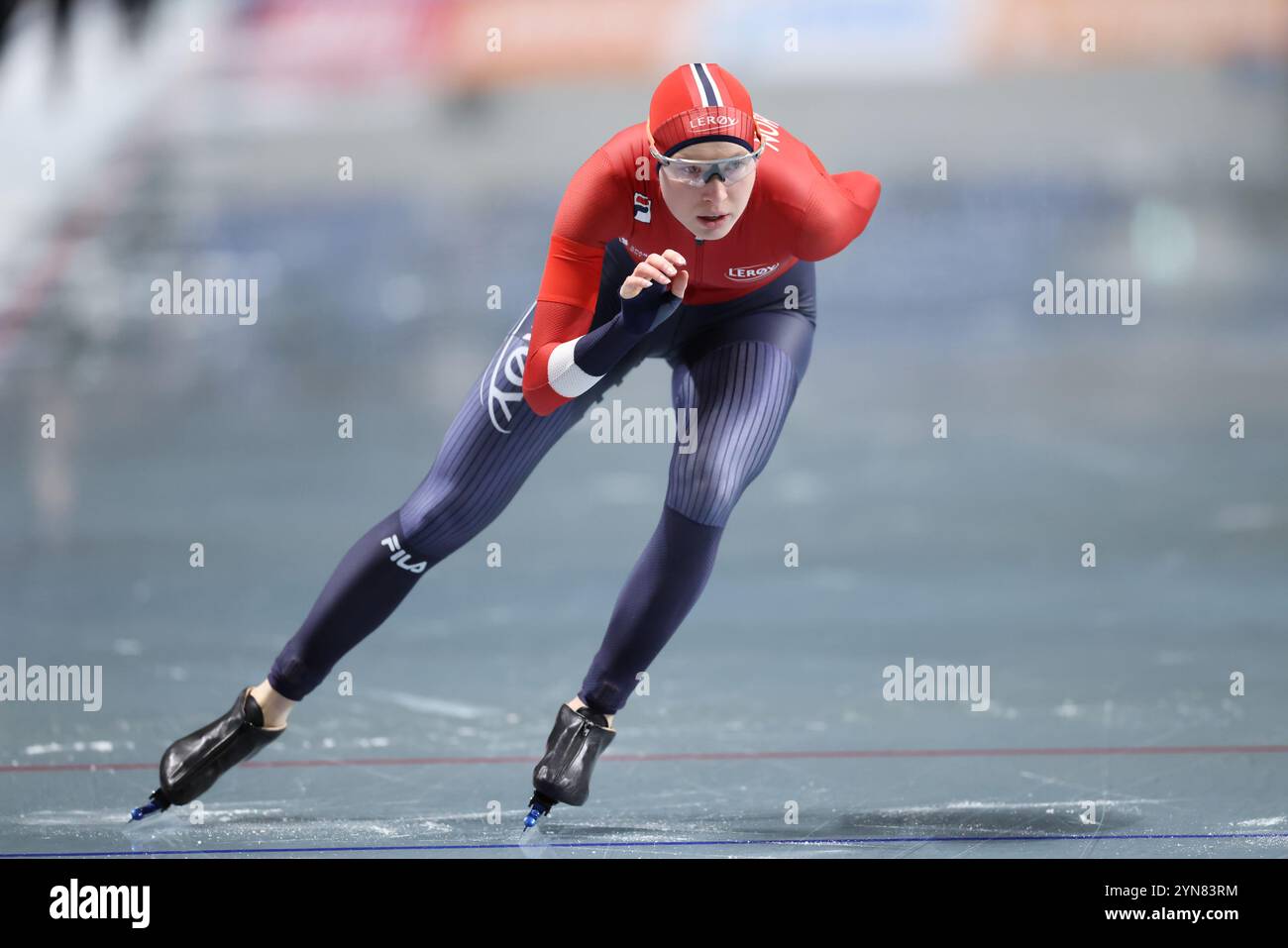 Nagano, Japan. 23rd Nov, 2024. Ragne Wiklund (NOR) Speed Skating : ISU ...