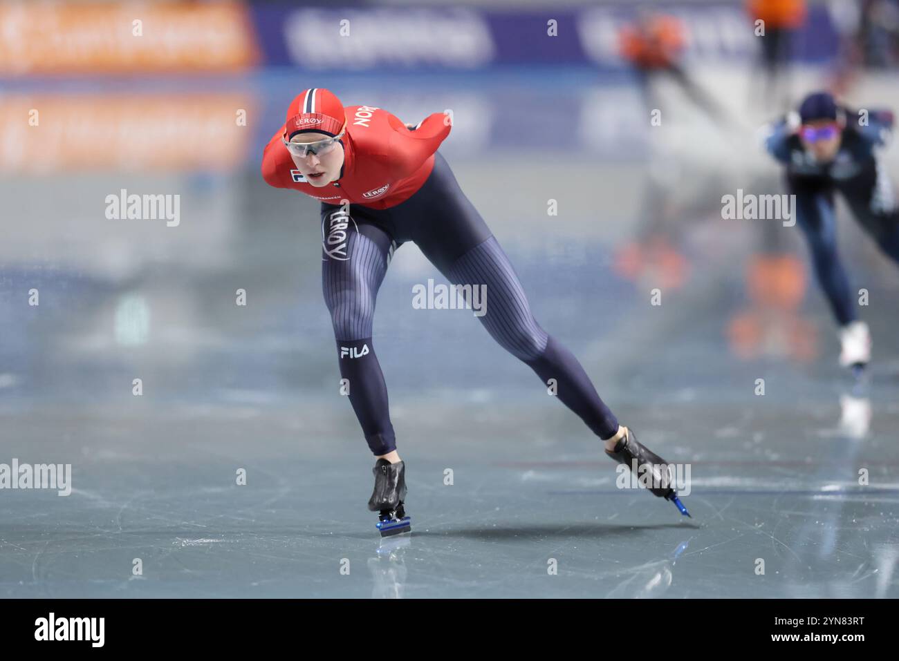 Nagano, Japan. 23rd Nov, 2024. Ragne Wiklund (NOR) Speed Skating : ISU ...