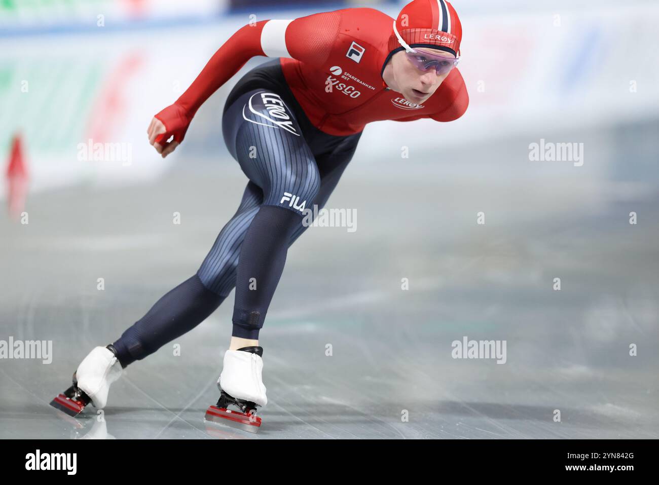 Nagano, Japan. 23rd Nov, 2024. Kongshaug Peder (NOR) Speed Skating ...