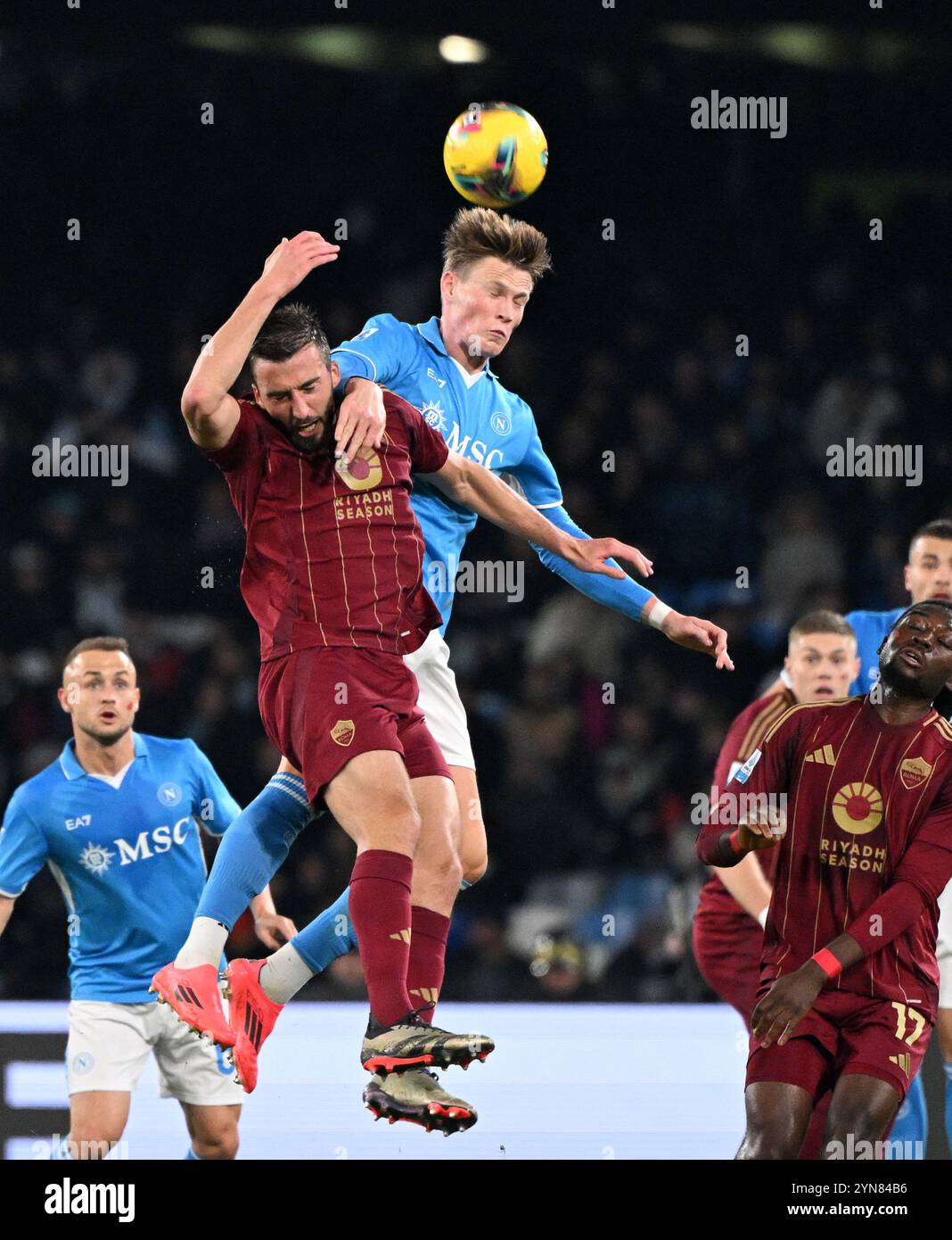 Roma napoli mctominay hi-res stock photography and images - Alamy