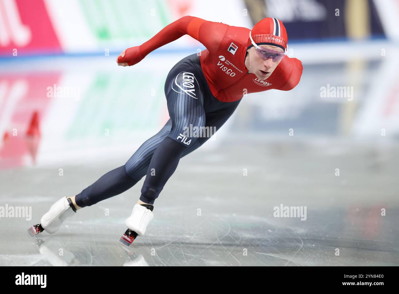 Nagano, Japan. 23rd Nov, 2024. Kongshaug Peder (NOR) Speed Skating ...