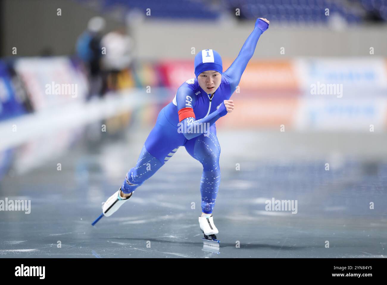 Nagano, Japan. 23rd Nov, 2024. Ying-Chu Chen (TPE) Speed Skating : ISU ...