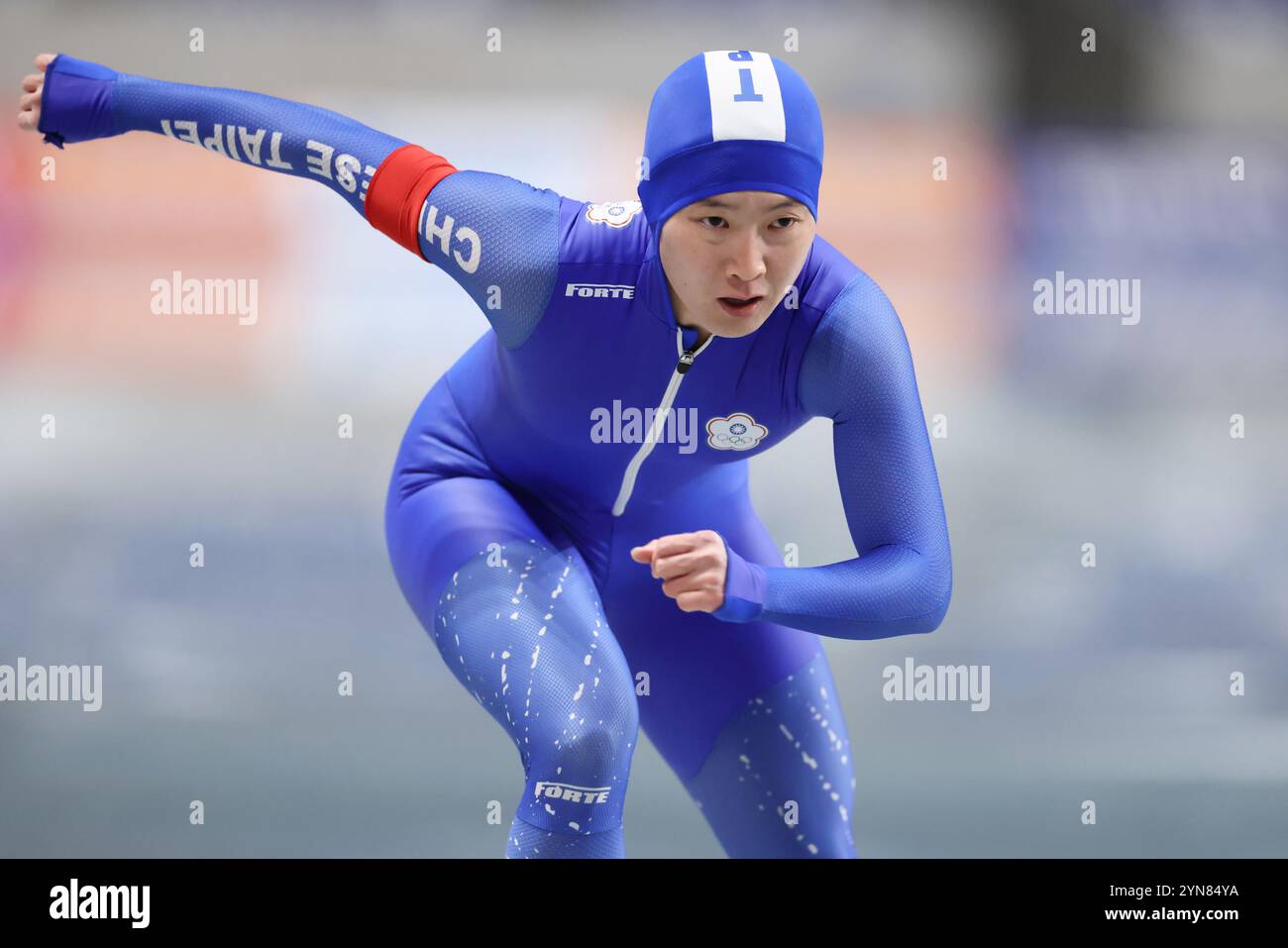 Nagano, Japan. 23rd Nov, 2024. Ying-Chu Chen (TPE) Speed Skating : ISU ...