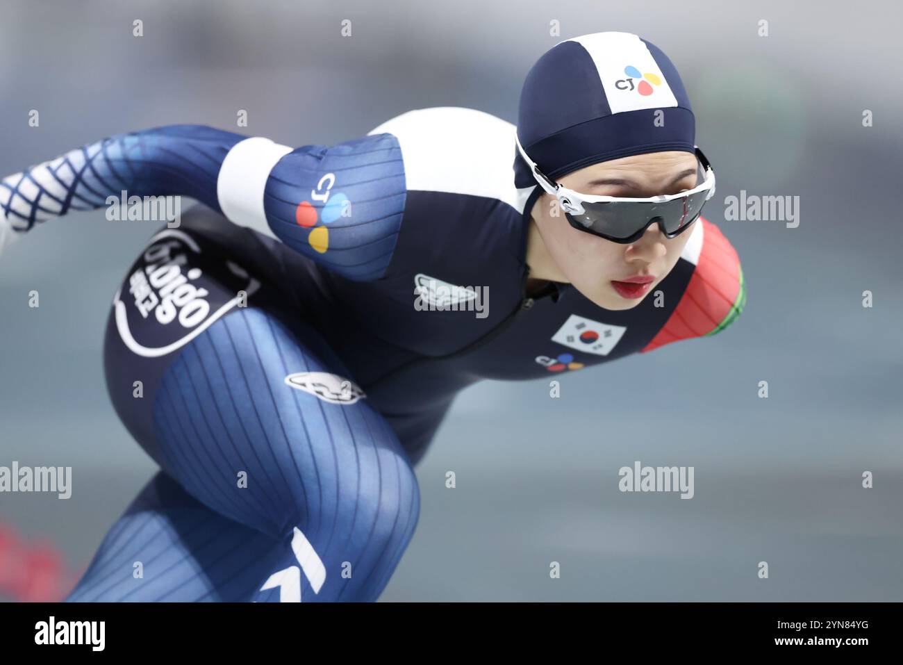 Nagano, Japan. 23rd Nov, 2024. Soomin Kang (KOR) Speed Skating : ISU Speed Skating World Cup ...