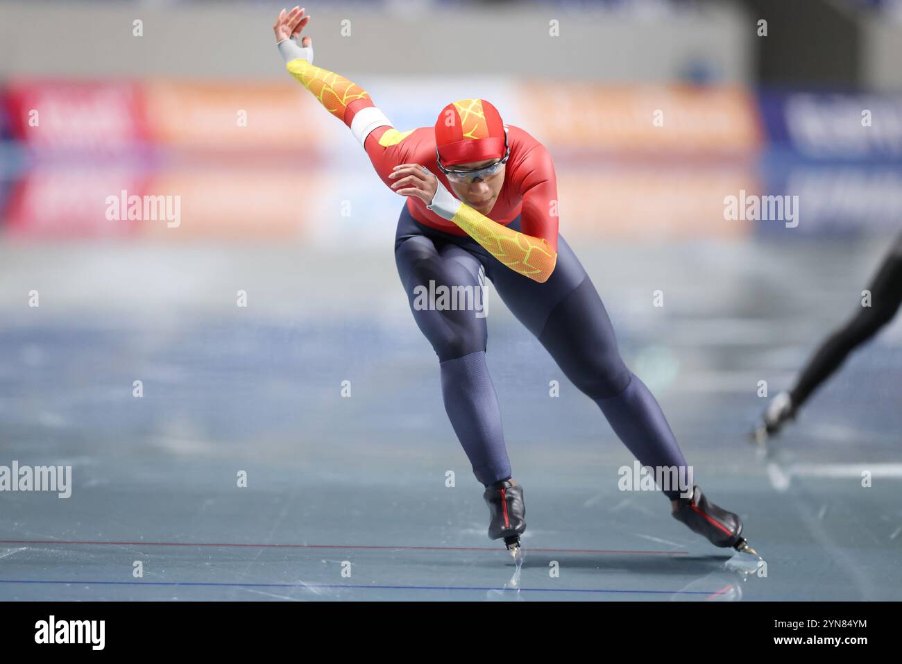 Nagano, Japan. 23rd Nov, 2024. Gonzalez Salazar Luisa Maria (ESP) Speed ...