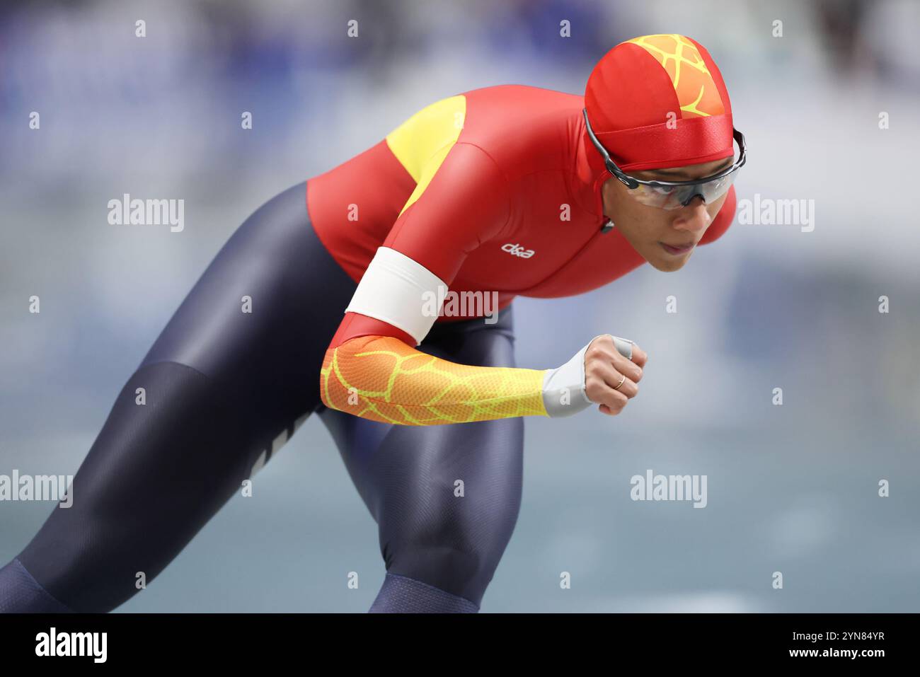 Nagano, Japan. 23rd Nov, 2024. Gonzalez Salazar Luisa Maria (ESP) Speed ...