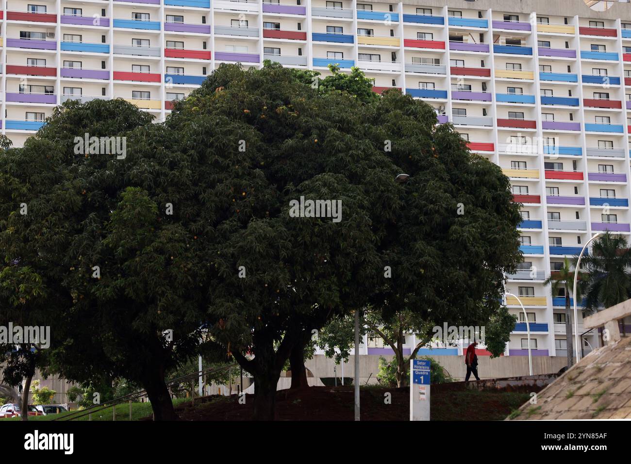 Bras í lia urban architecture. Bras í lia, Brazil.18th November 2024 ...