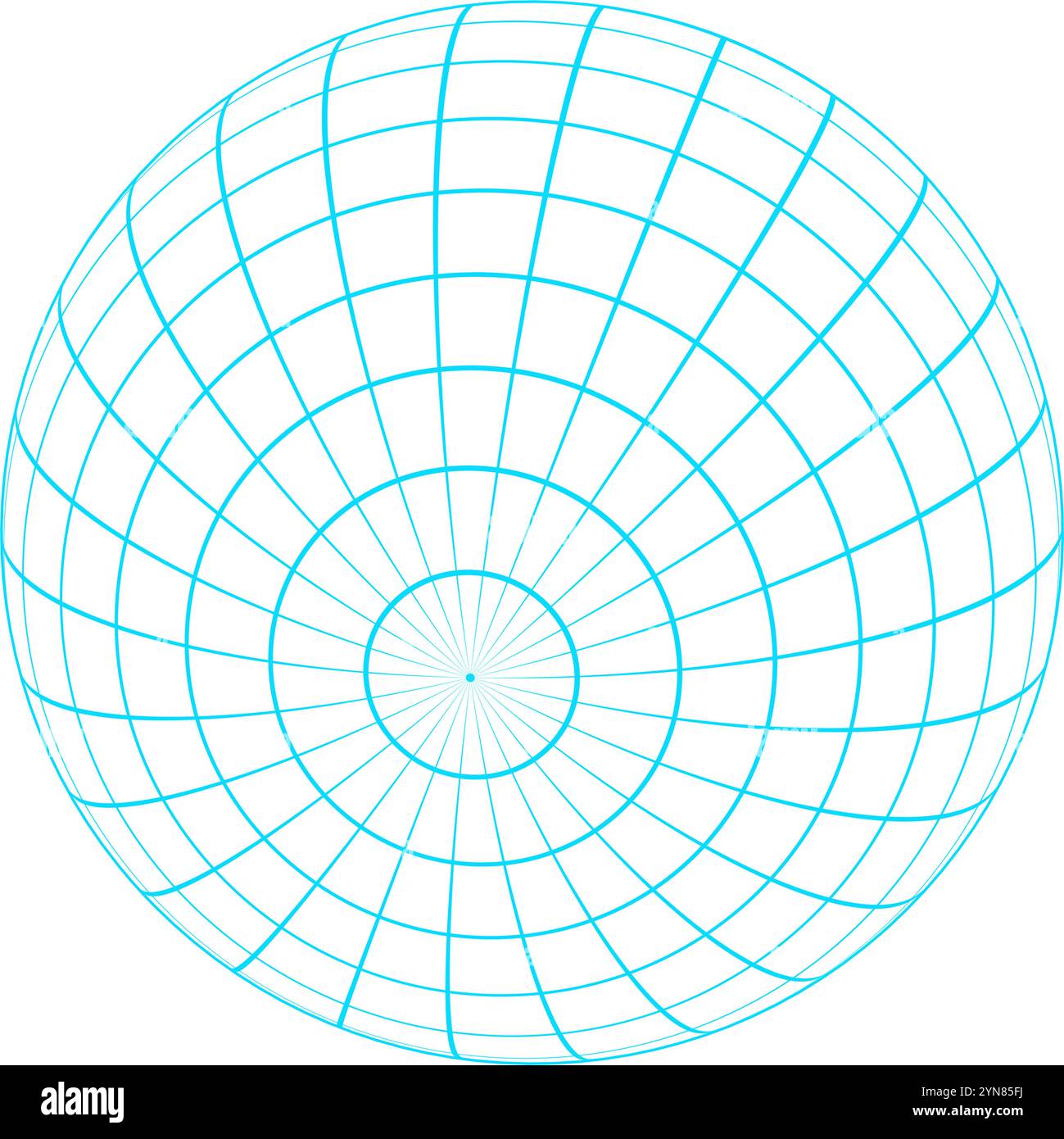 90s Brutal 3d Grid Pattern Ball Stock Vector Image & Art - Alamy