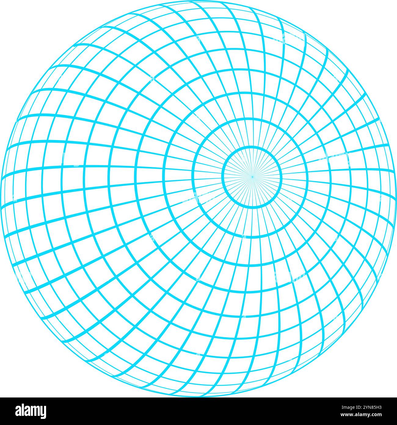 Y2k 3d Mesh Pattern Ball Stock Vector Image & Art - Alamy