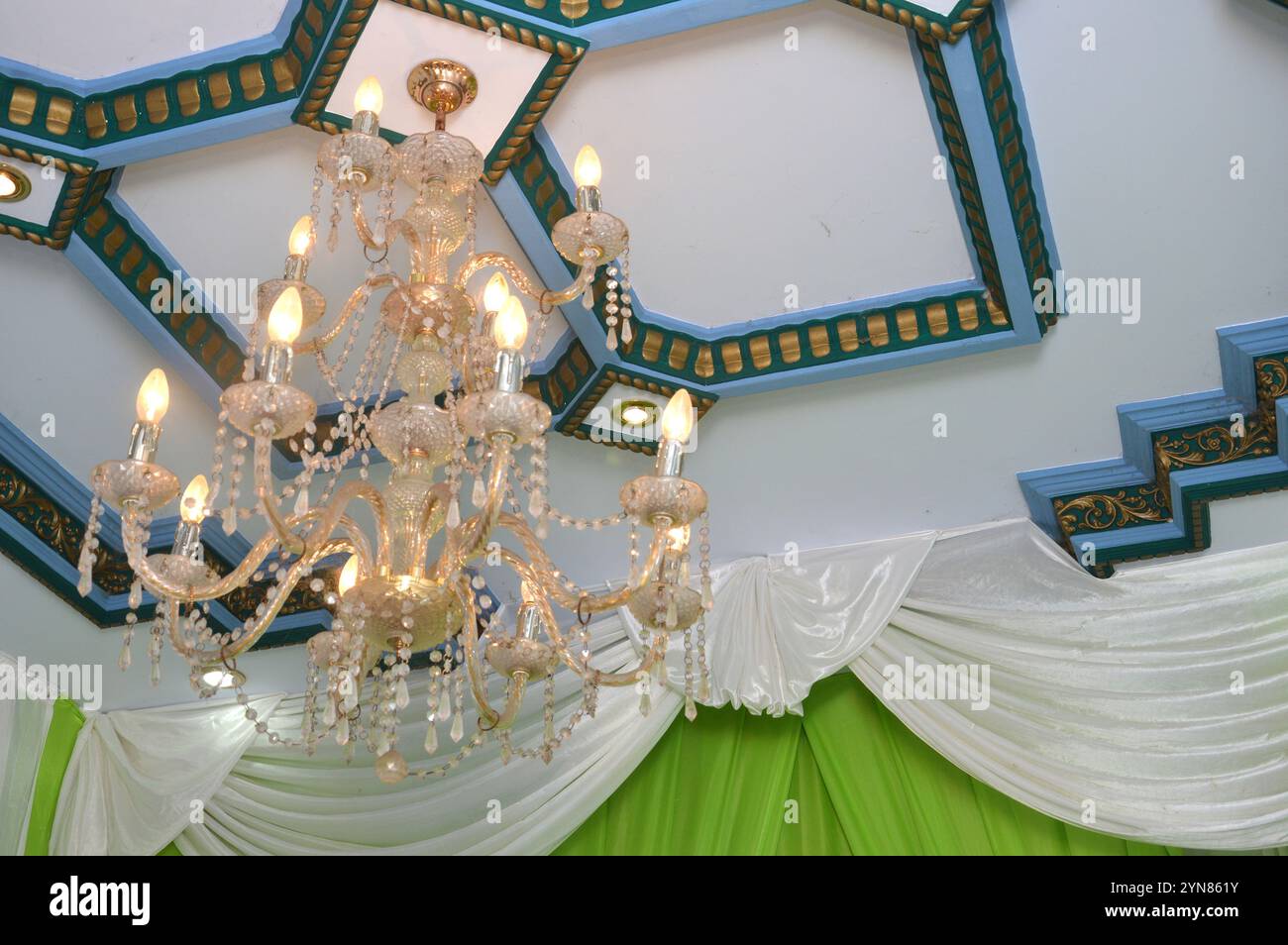 decorative lights in the ceiling Stock Photo - Alamy
