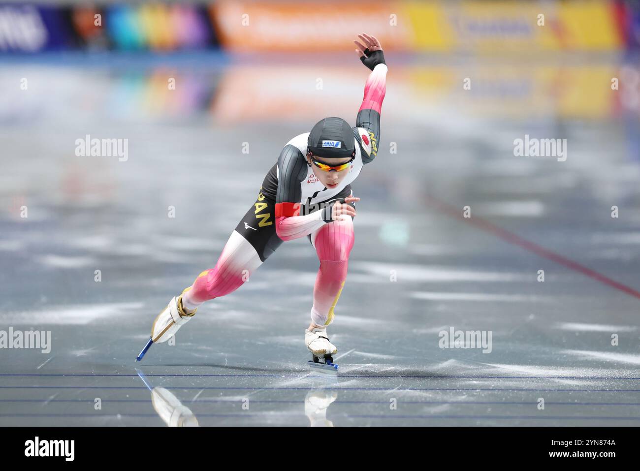 Nagano, Japan. 22nd Nov, 2024. Anna Kubo (JPN) Speed Skating : ISU ...