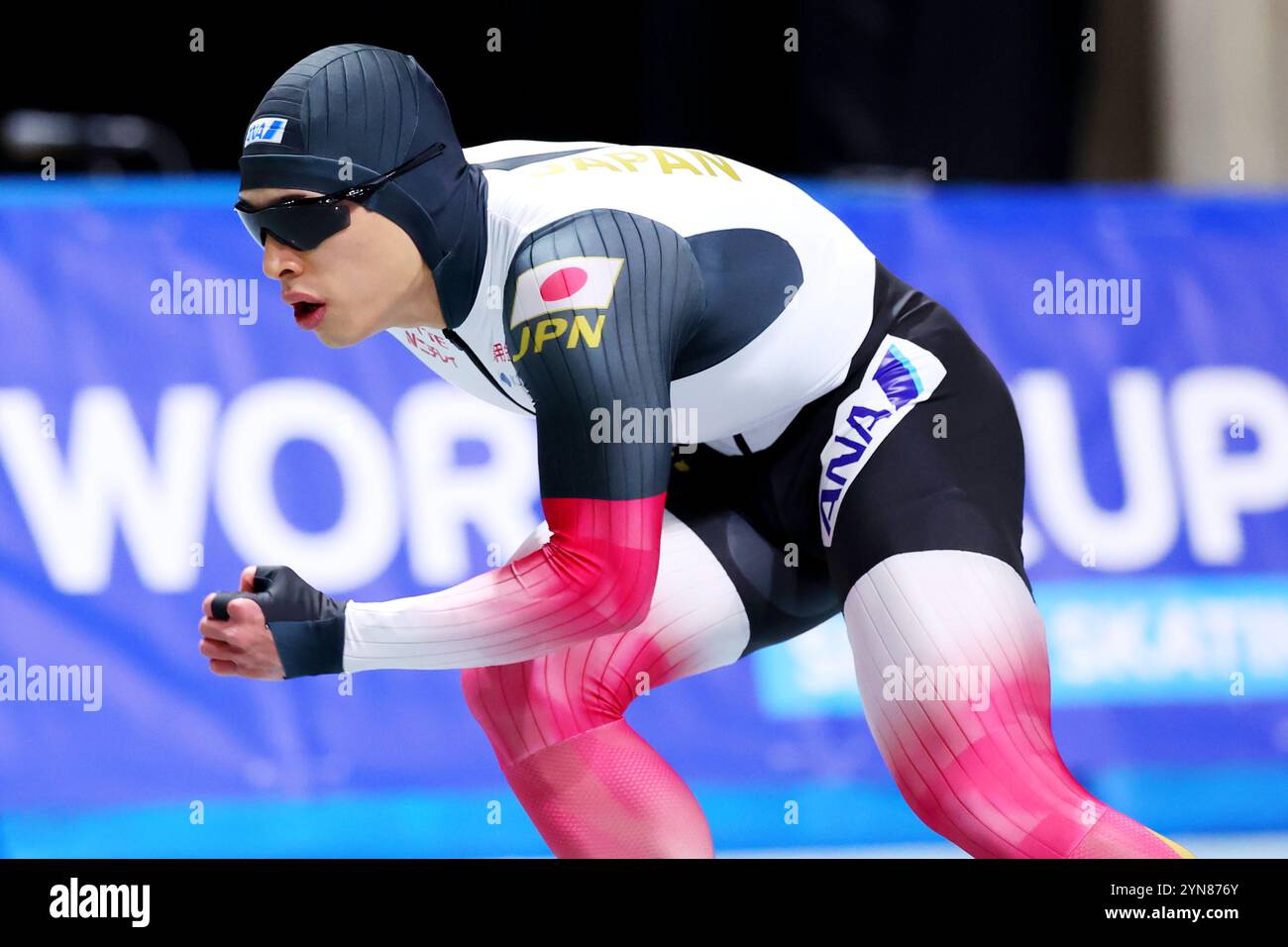Nagano, Japan. 22nd Nov, 2024. Ryota Kojima (JPN) Speed Skating : ISU Speed Skating World Cup ...