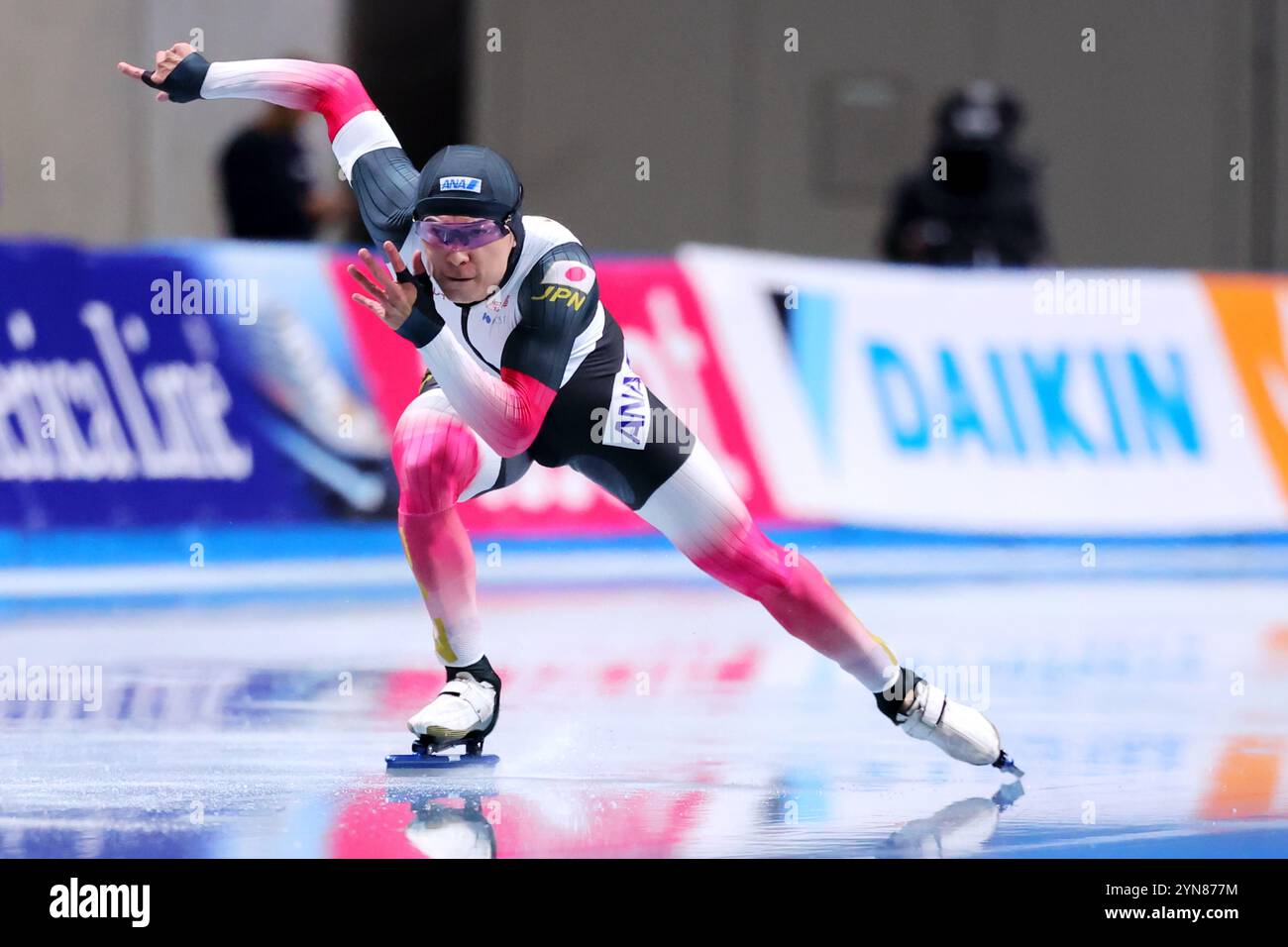 Nagano, Japan. 22nd Nov, 2024. Yamato Matsui (JPN) Speed Skating : ISU ...