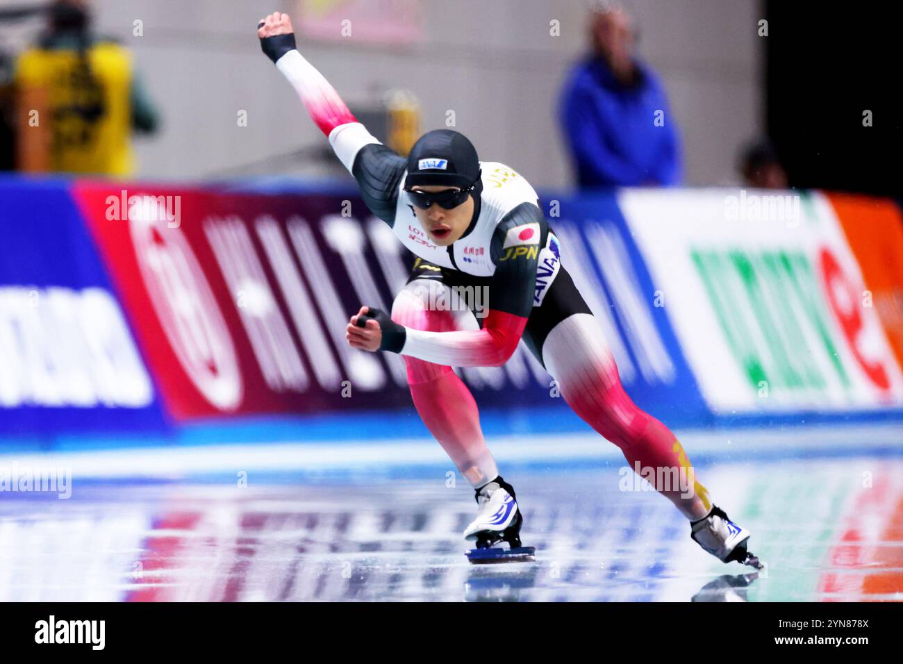 Nagano, Japan. 22nd Nov, 2024. Ryota Kojima (JPN) Speed Skating : ISU Speed Skating World Cup ...