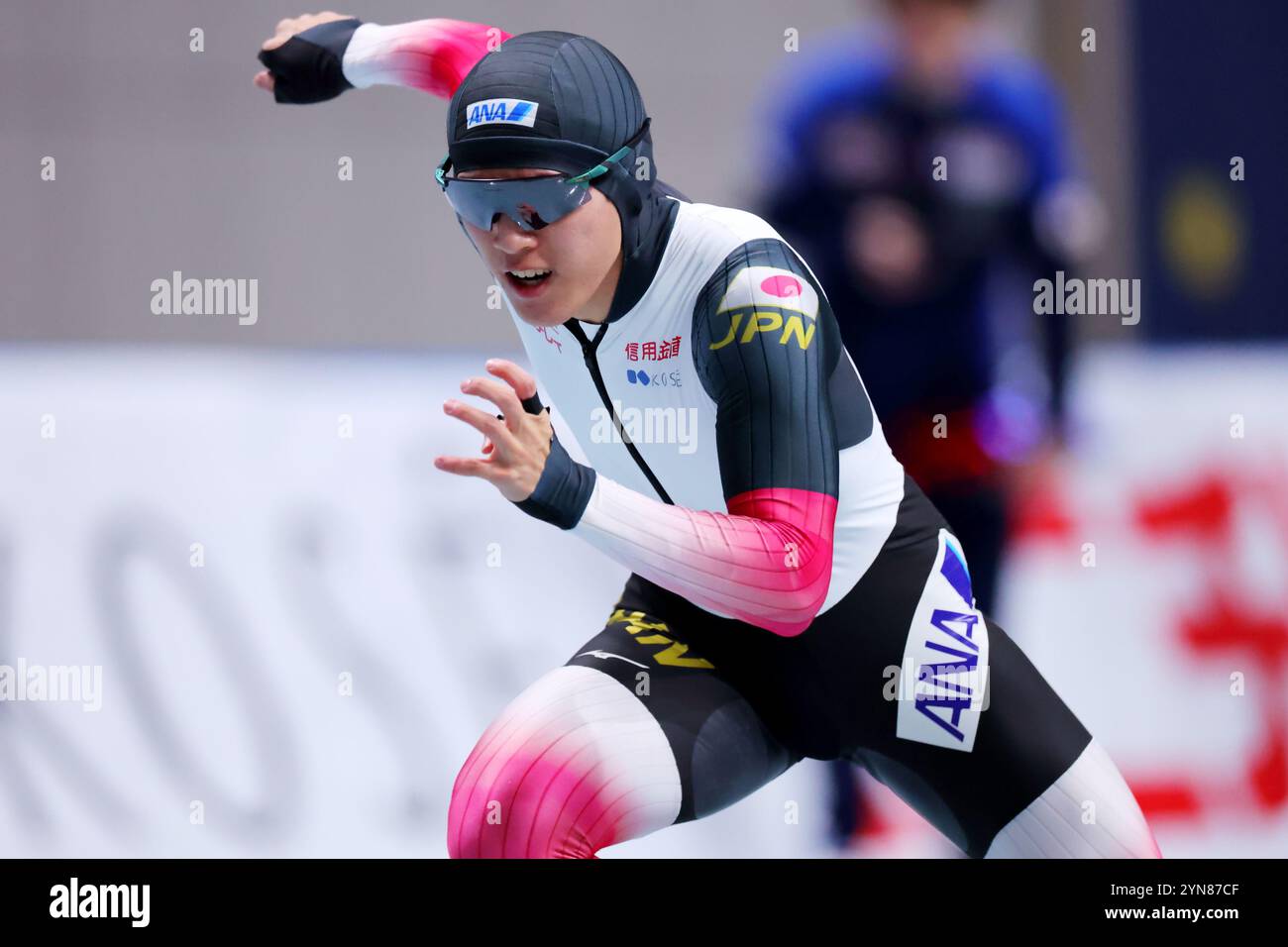 Nagano, Japan. 23rd Nov, 2024. Issa Gunji (JPN) Speed Skating : ISU ...