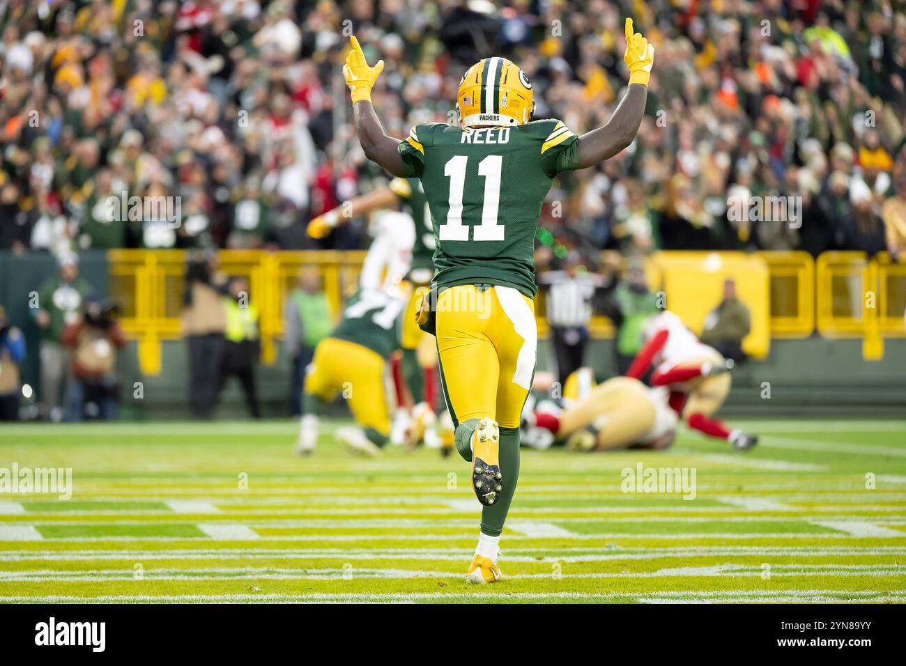 Green Bay, WI, USA. 24th Nov, 2024. Green Bay Packers wide receiver ...