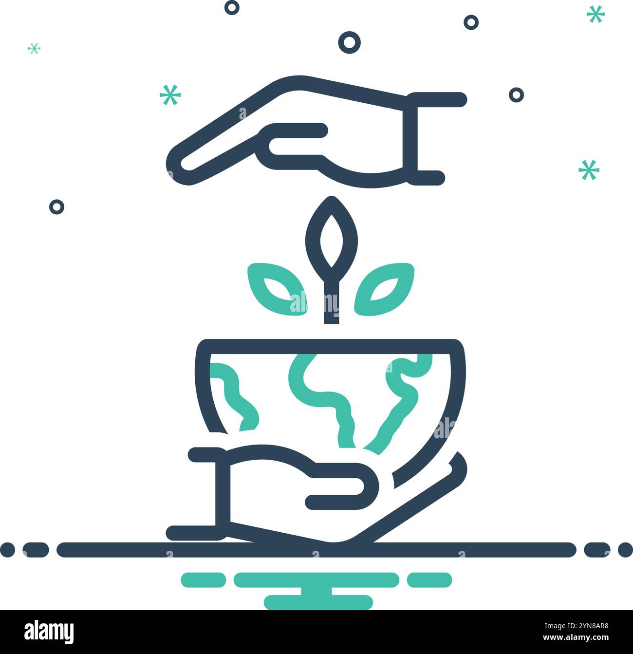 Icon for save our environment, save Stock Vector Image & Art - Alamy