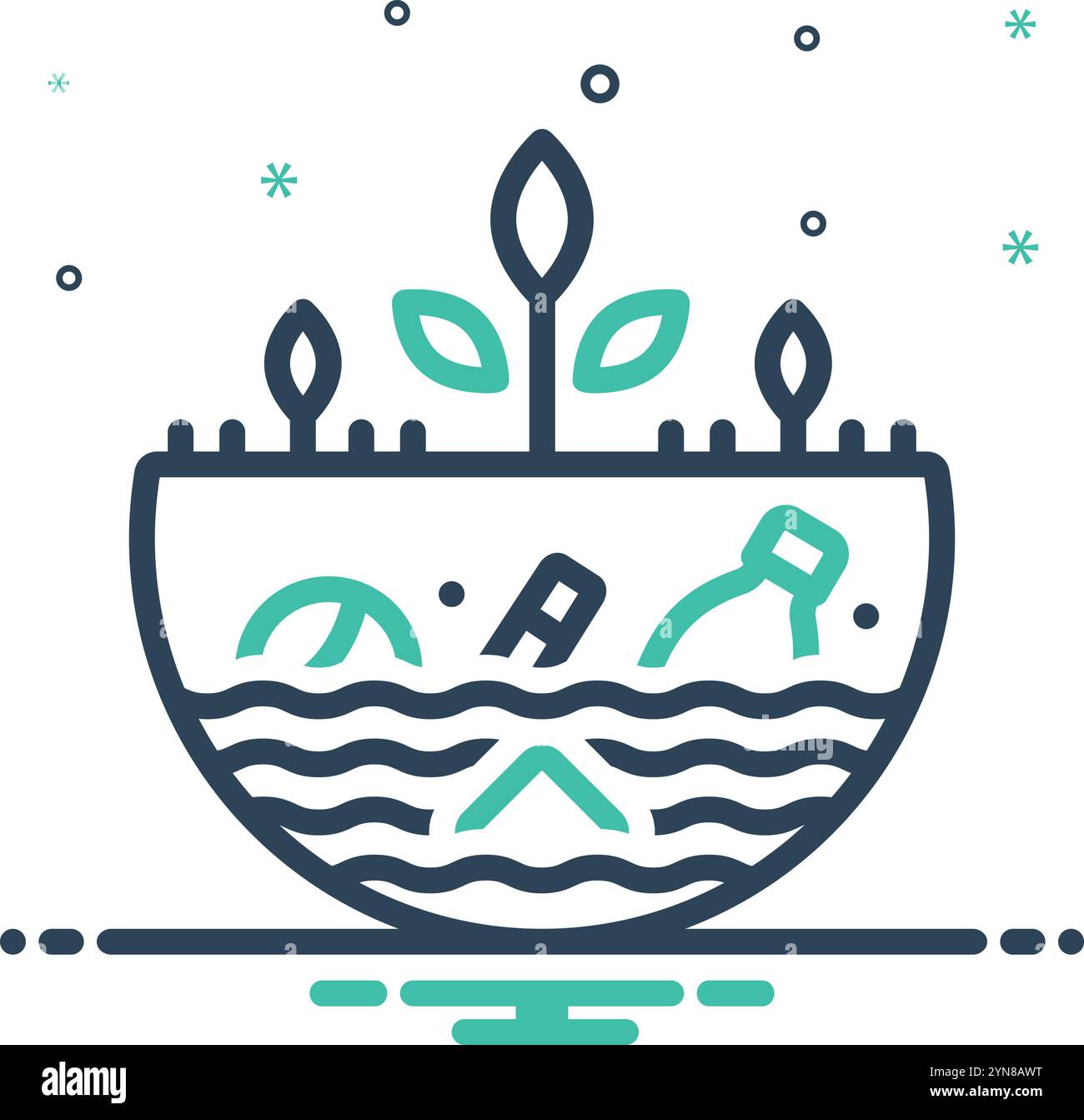 Icon for pollution, contamination Stock Vector Image & Art - Alamy