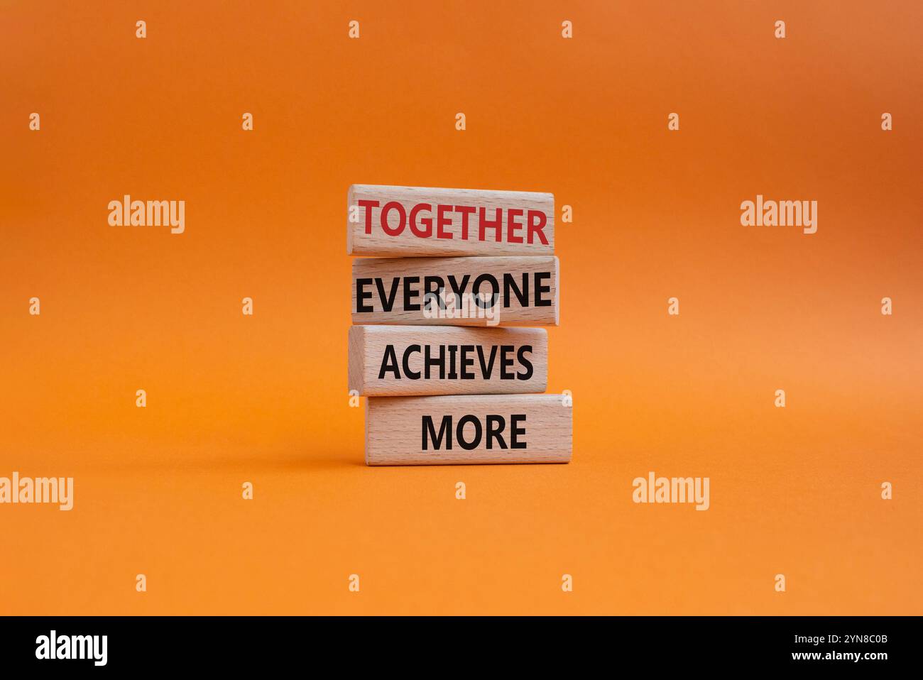 Together Everyone Achieves More symbol. Concept words Together Everyone ...