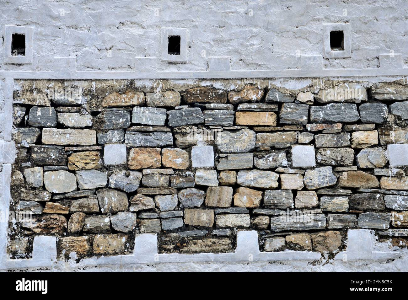 Colorful Bhutanese architecture Stock Photo - Alamy